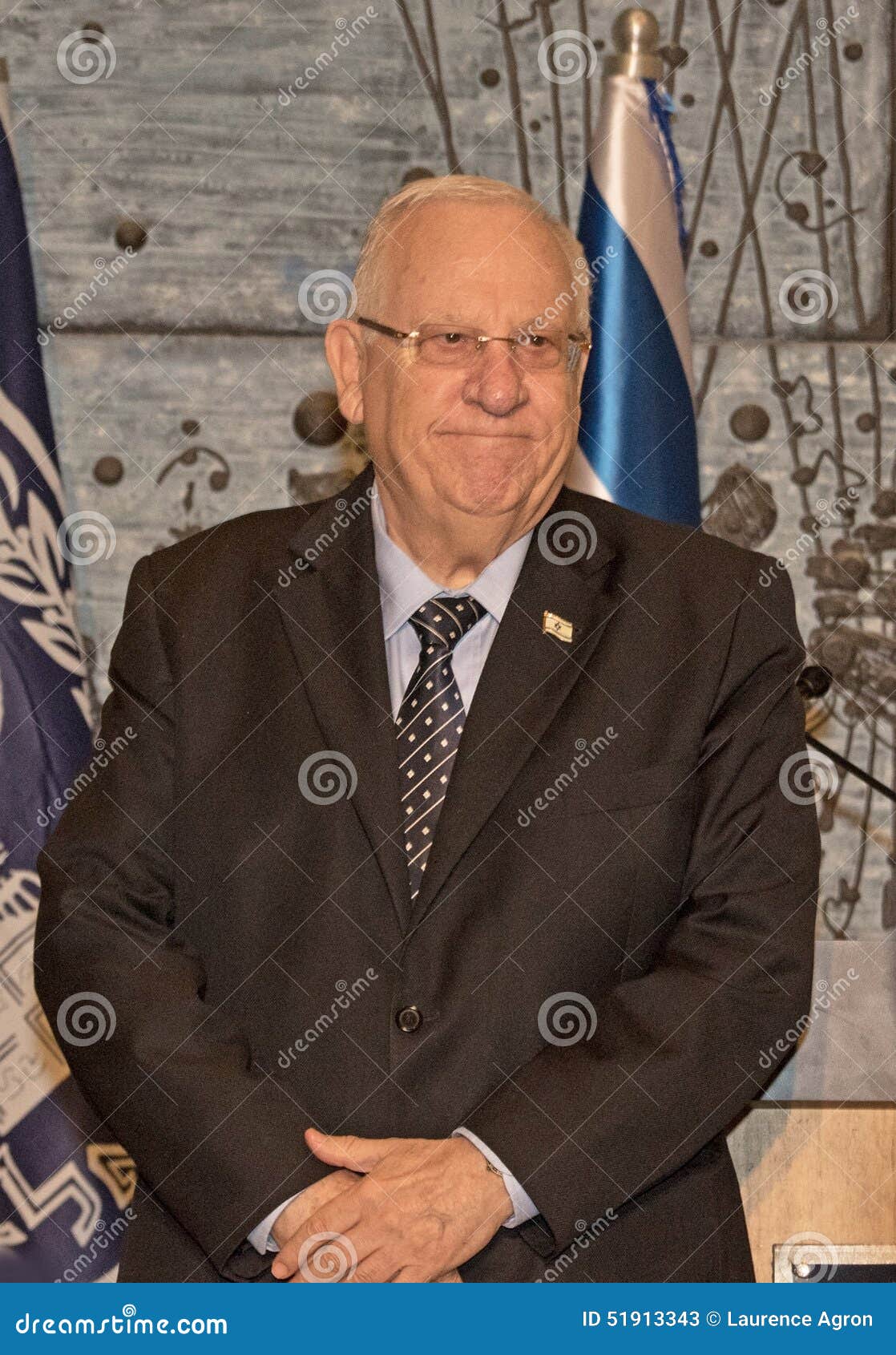 Reuven Rivlin fotografia stock editoriale. Immagine di certifichi ...