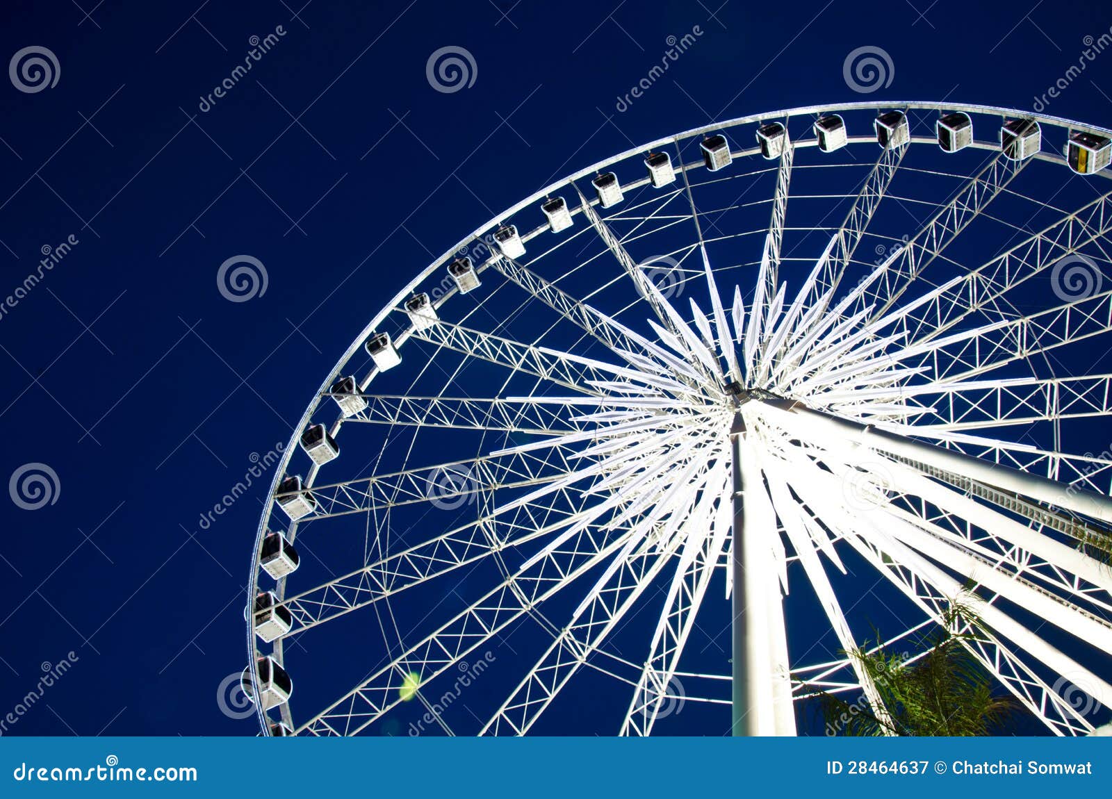 Reuzenrad stock afbeelding. Image of kleurrijk, carnaval - 28464637