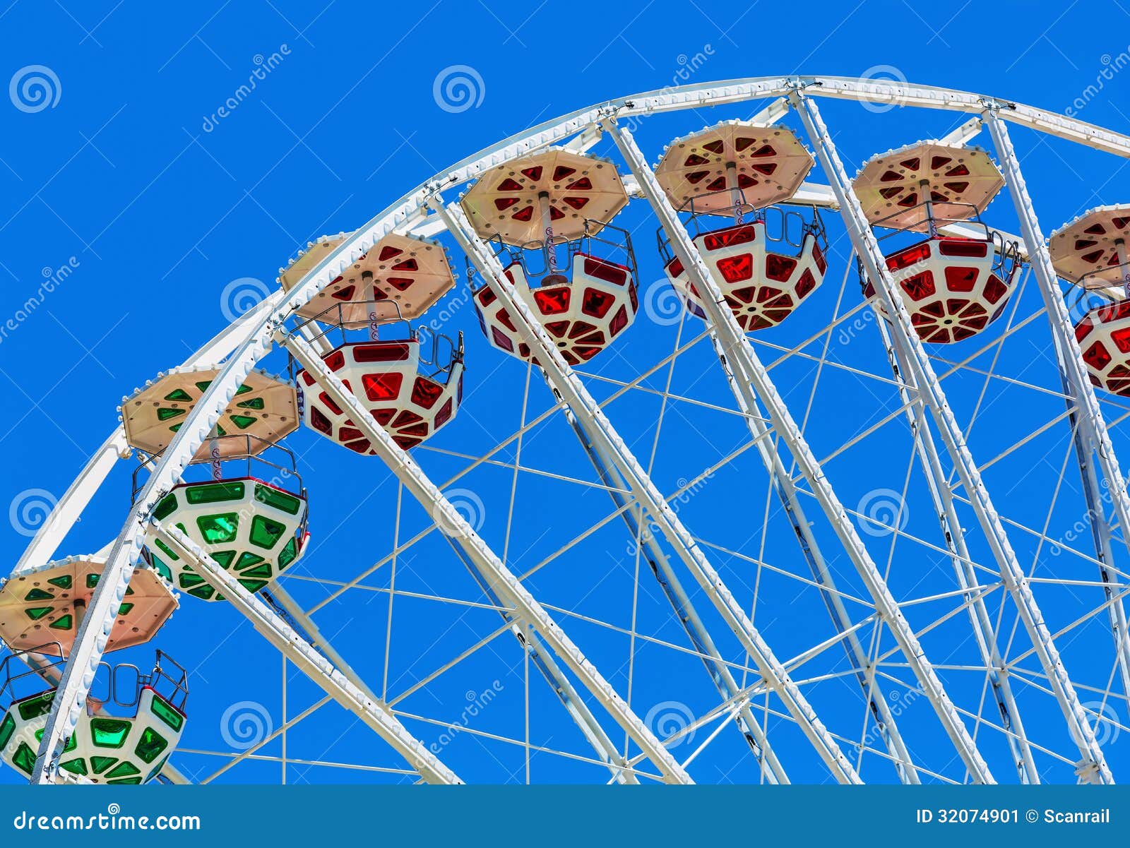 Reuzenrad stock afbeelding. Image of genoegen, kleur - 32074901