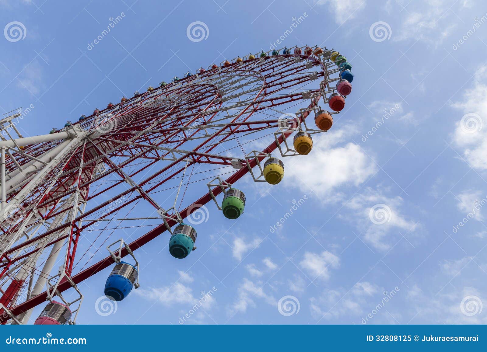 Reuzenrad stock afbeelding. Image of roteer, eerlijk - 32808125