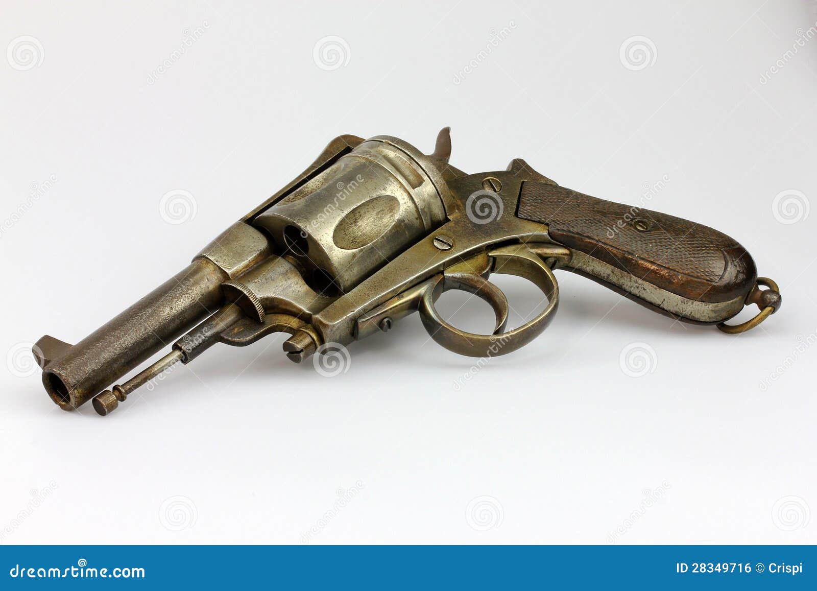 Revólver antigo foto de stock. Imagem de bens, exército - 28349716
