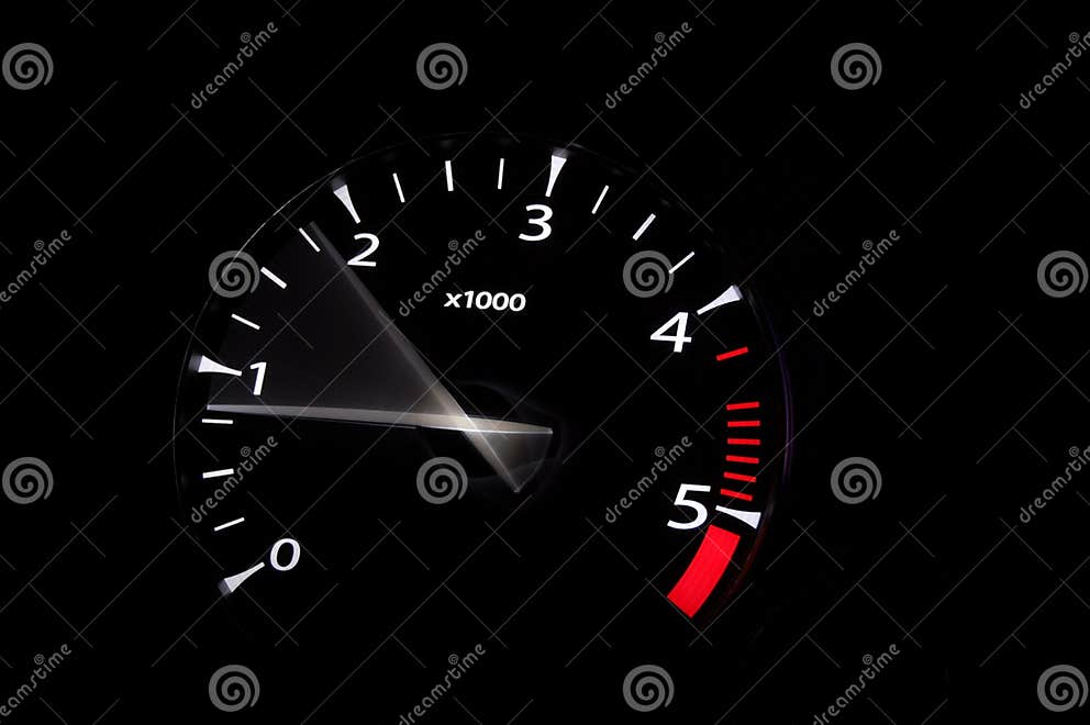 Rev meter stock photo. Image of acceleration, odometer - 6548030