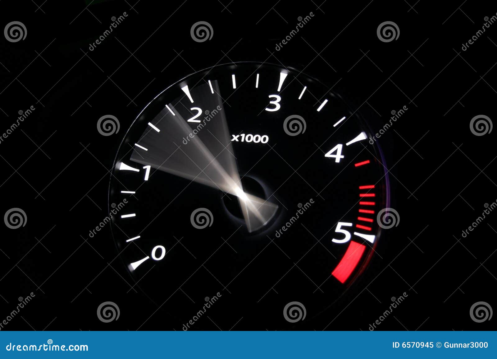 Rev meter stock image. Image of mileage, racing, dash - 6570945