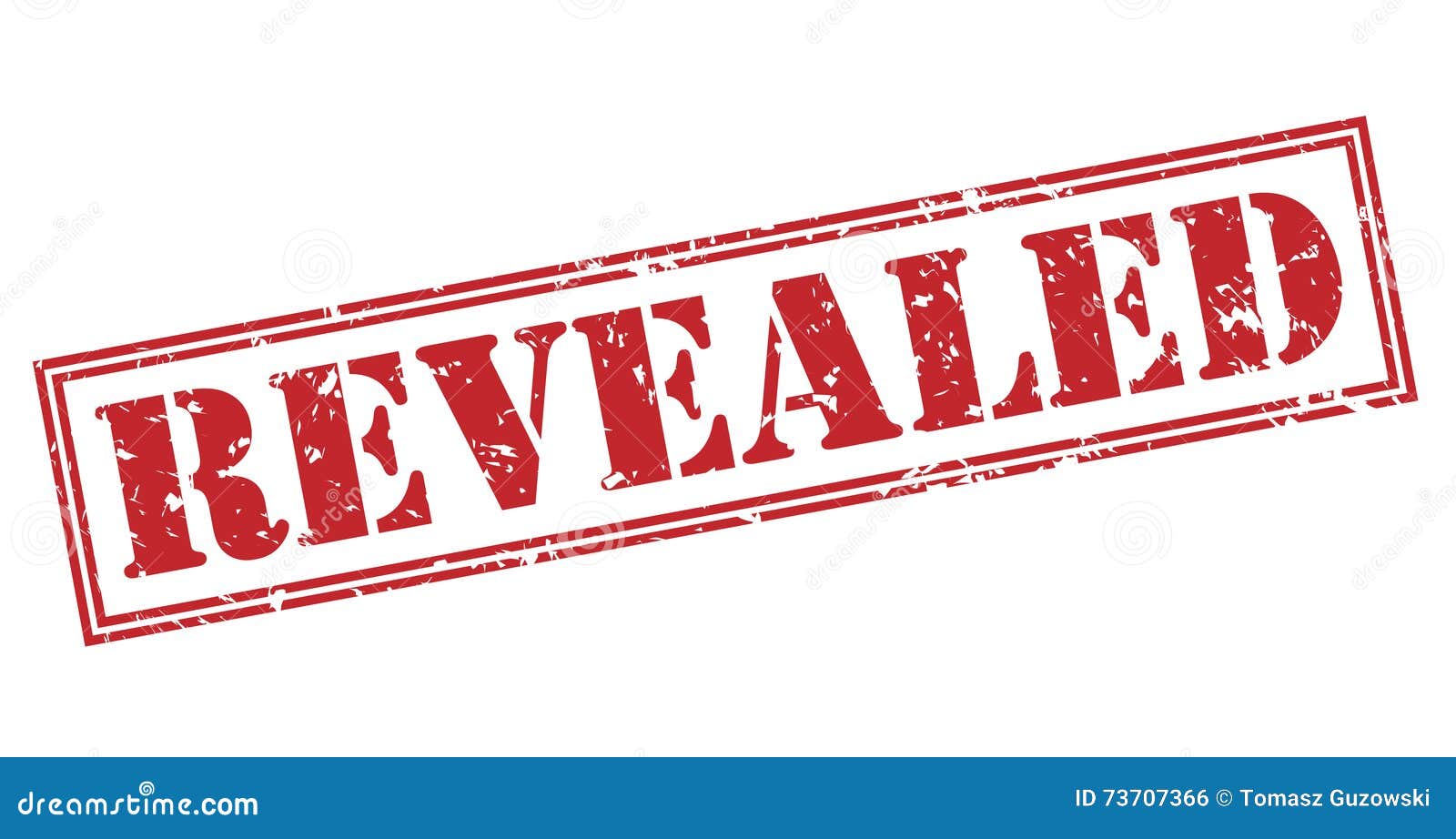 Revealed Stamp,Revealed Rubber Stamp Cartoon Vector | CartoonDealer.com ...