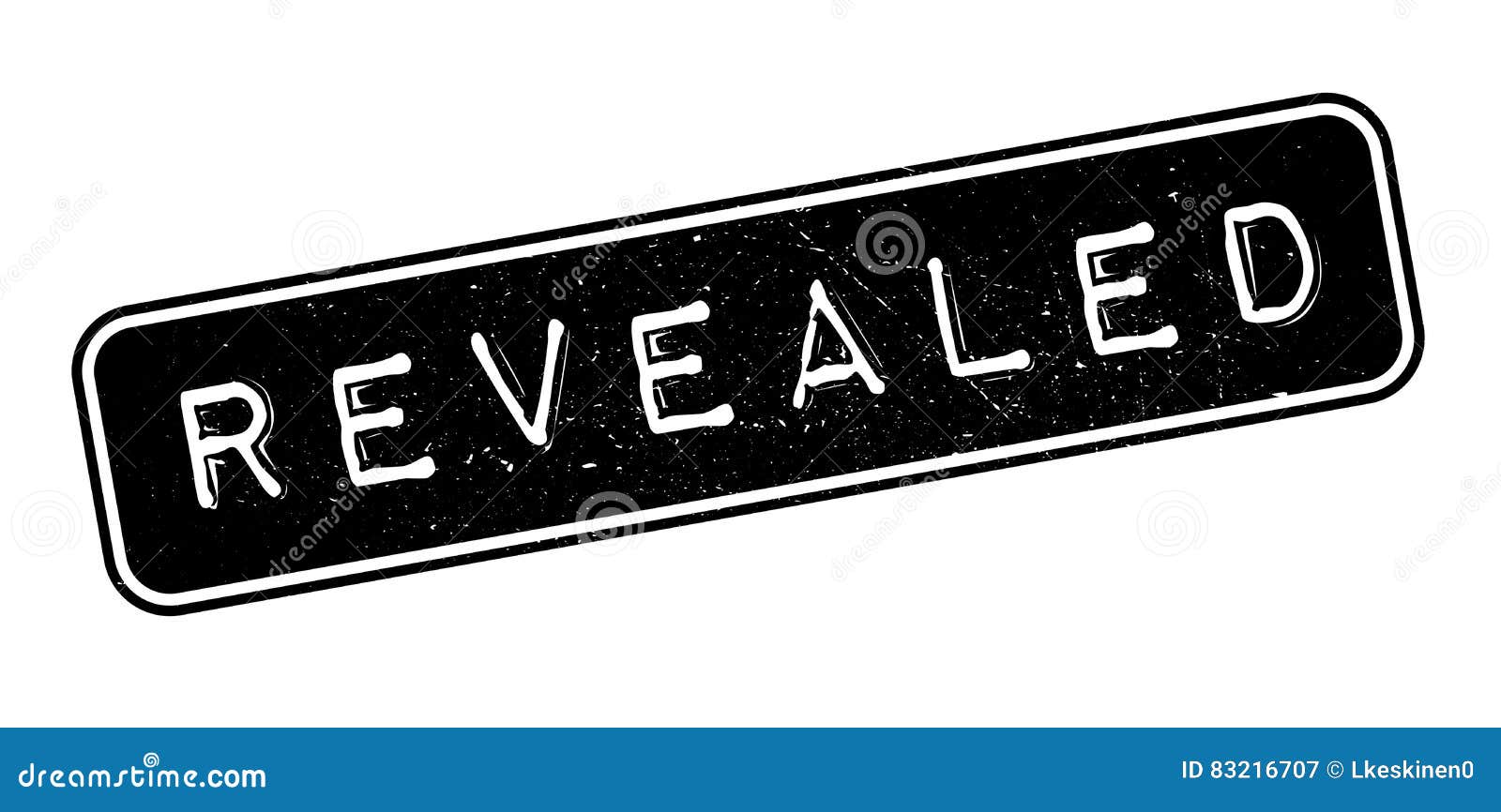 Revealed Rubber Stamp Cartoon Vector | CartoonDealer.com #87577659