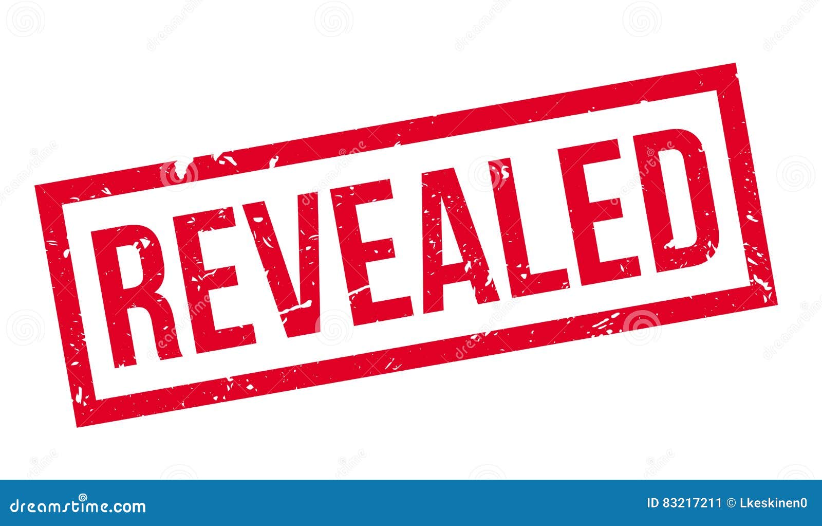 Revealed Rubber Stamp Cartoon Vector | CartoonDealer.com #87577659