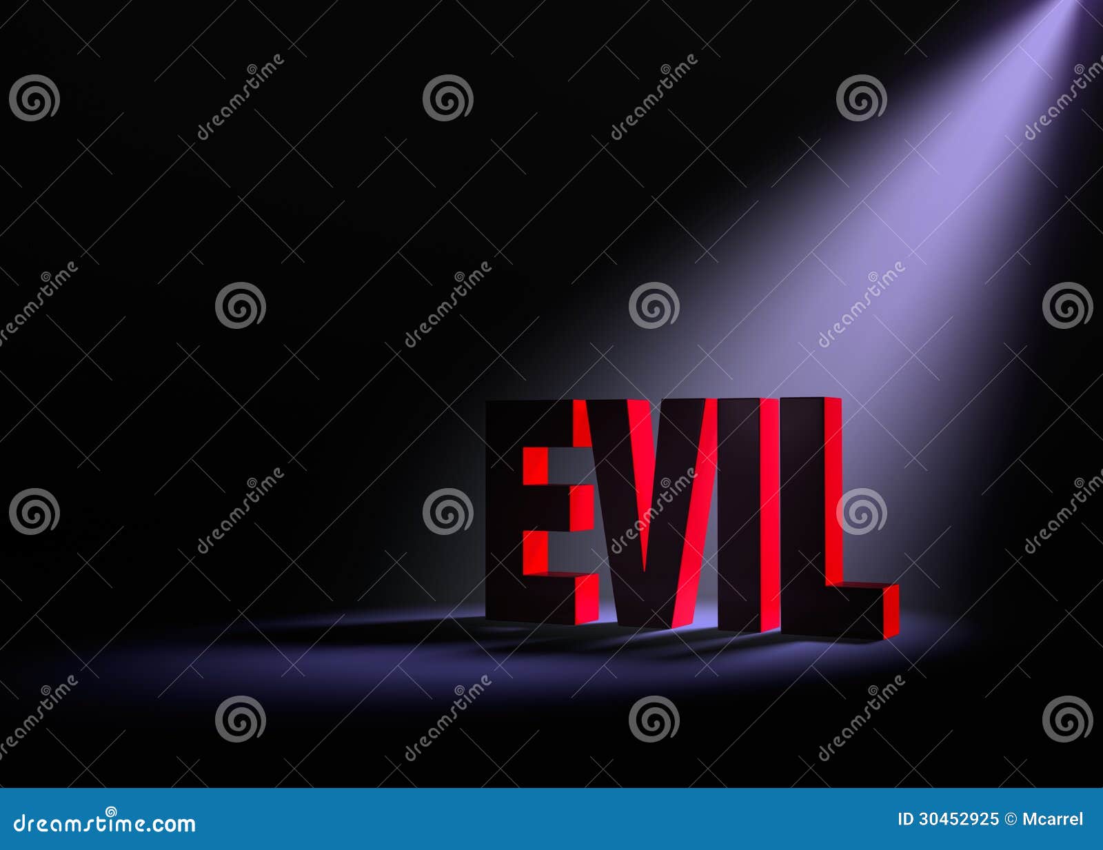 Revealing Evil stock illustration. Illustration of vile - 30452925
