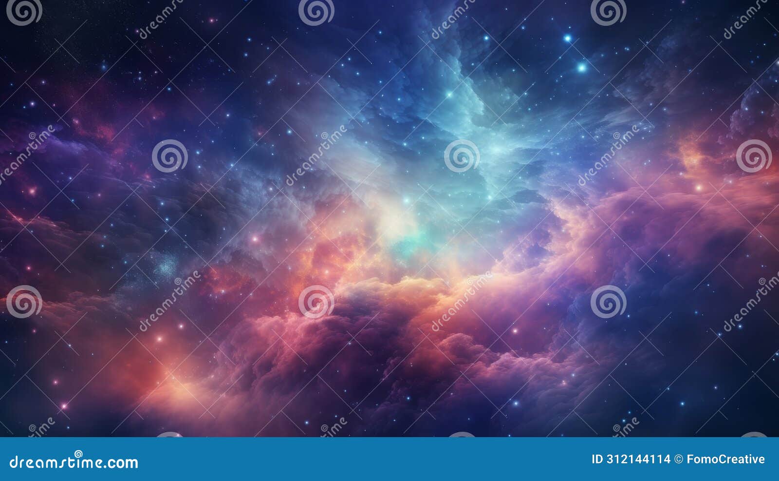 Intensity Blue Flame Background Royalty-Free Cartoon | CartoonDealer ...