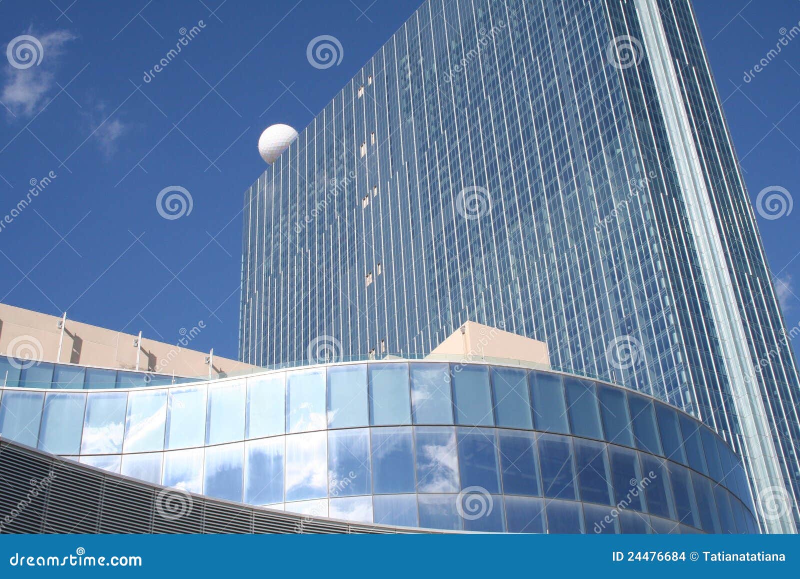 Revel Atlantic City Building Stock Photo - Image of modern, skyscraper ...