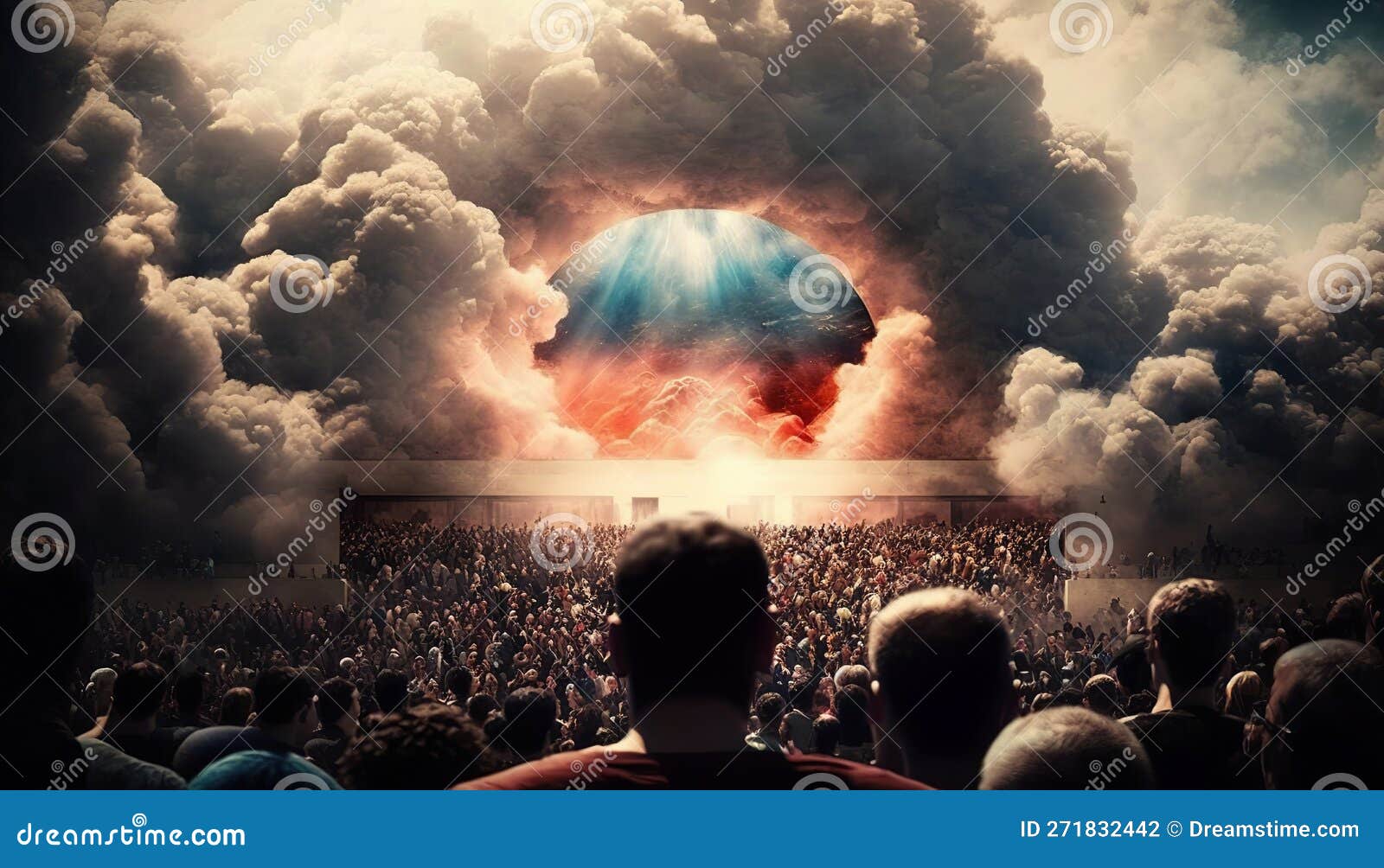 Revelation Of Jesus Christ, Jerusalem Of The Bible. Royalty-Free Stock ...