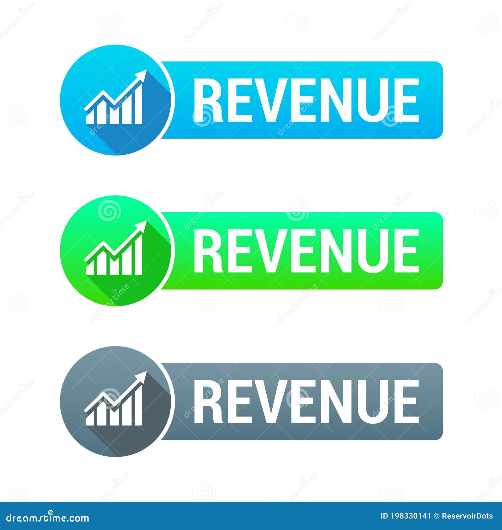 Revenue Banner Vector stock vector. Illustration of money - 198330141