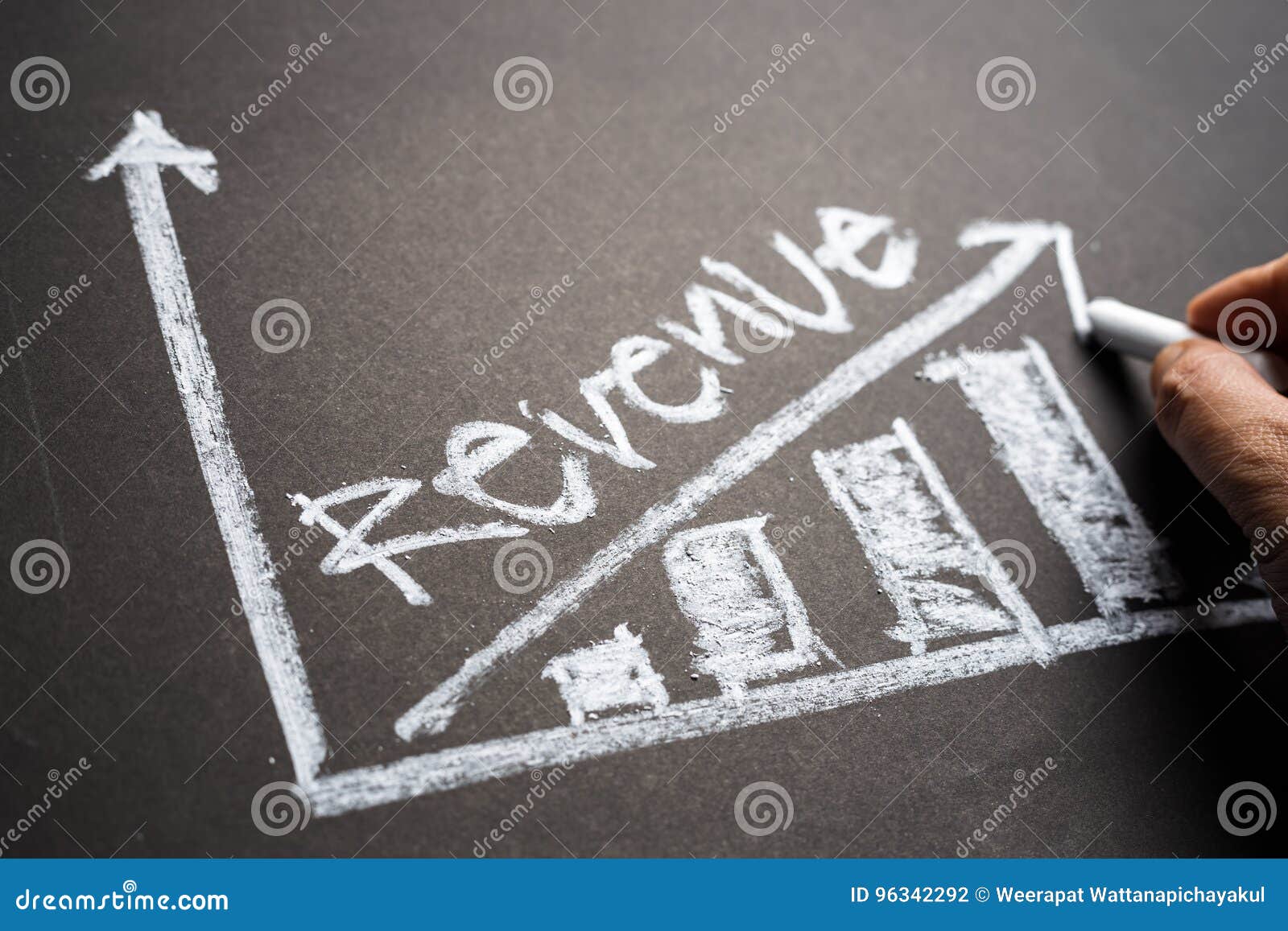 Revenue Graph stock photo. Image of development, concept - 96342292