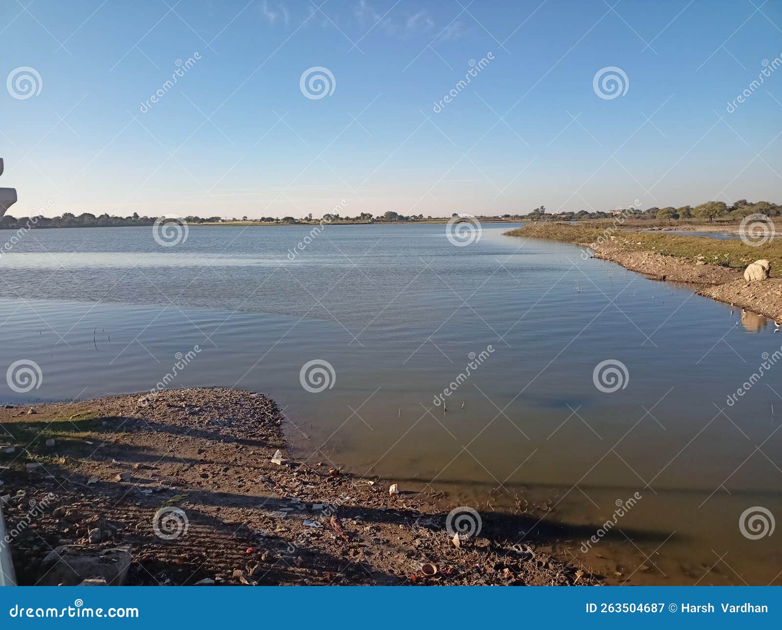 Rever Nice Look for Sun Light Stock Image - Image of landscape, look ...