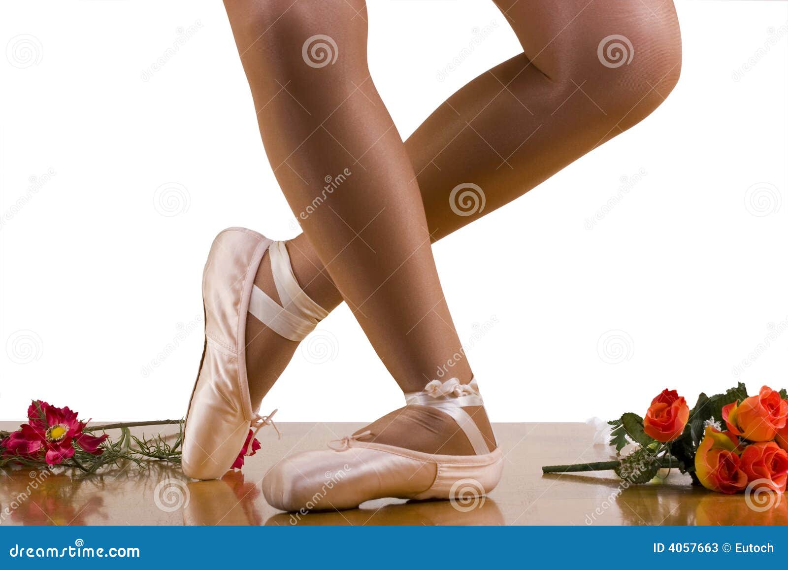 Reverence Ballet Workout. Dress Rehearsal. Stock Image - Image of lace ...