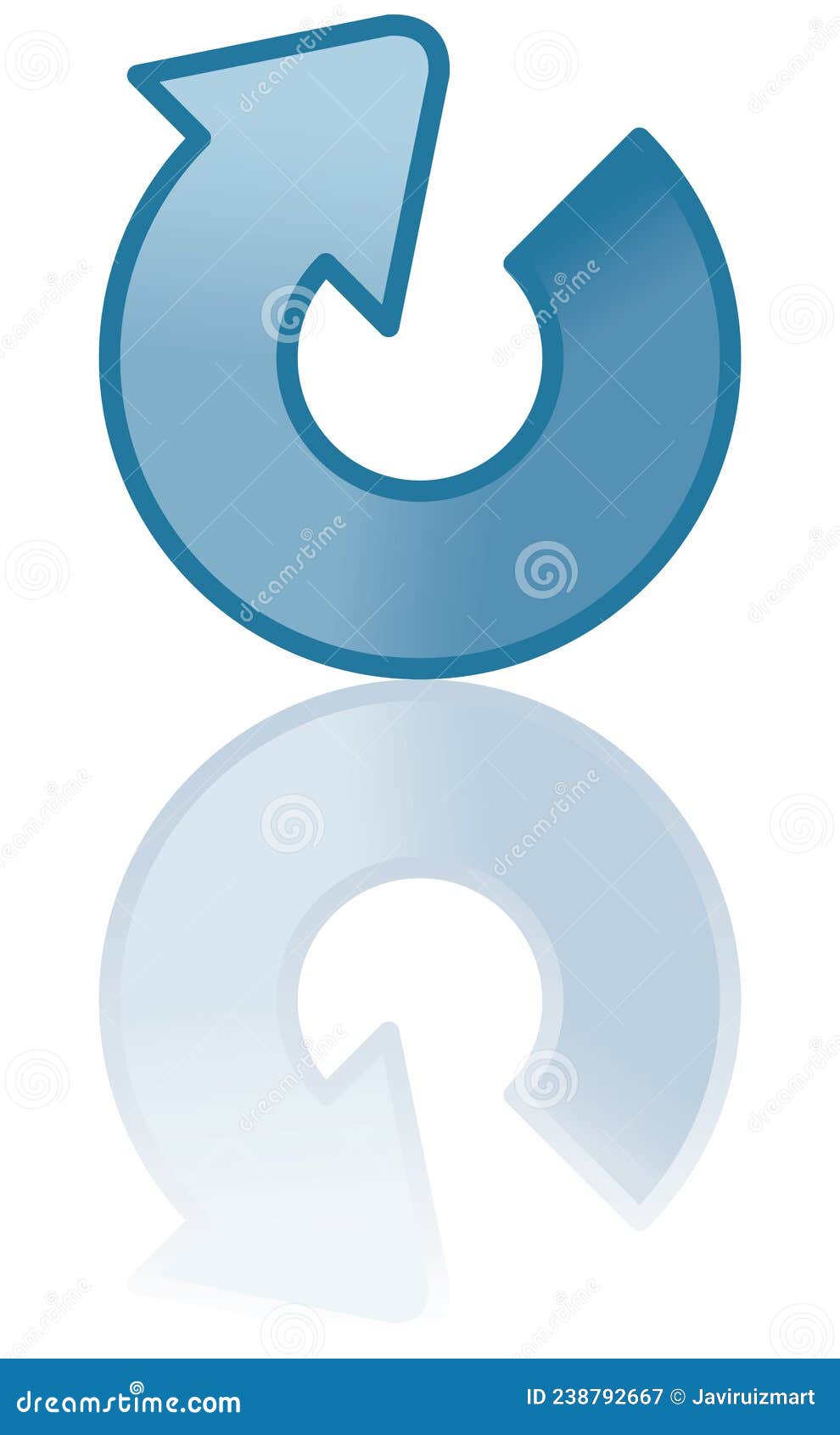 Reverse arrow icon stock vector. Illustration of ornament - 238792667