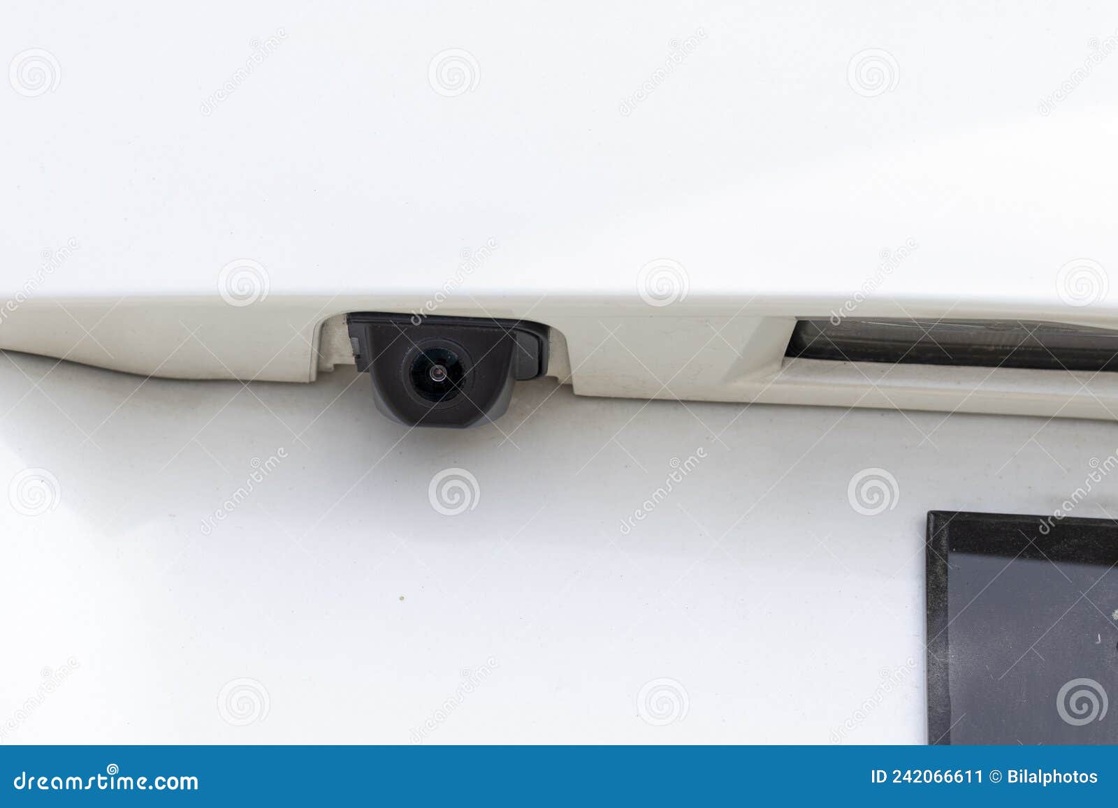 Reverse Camera in a Car Boot Stock Image - Image of hidden, driving ...
