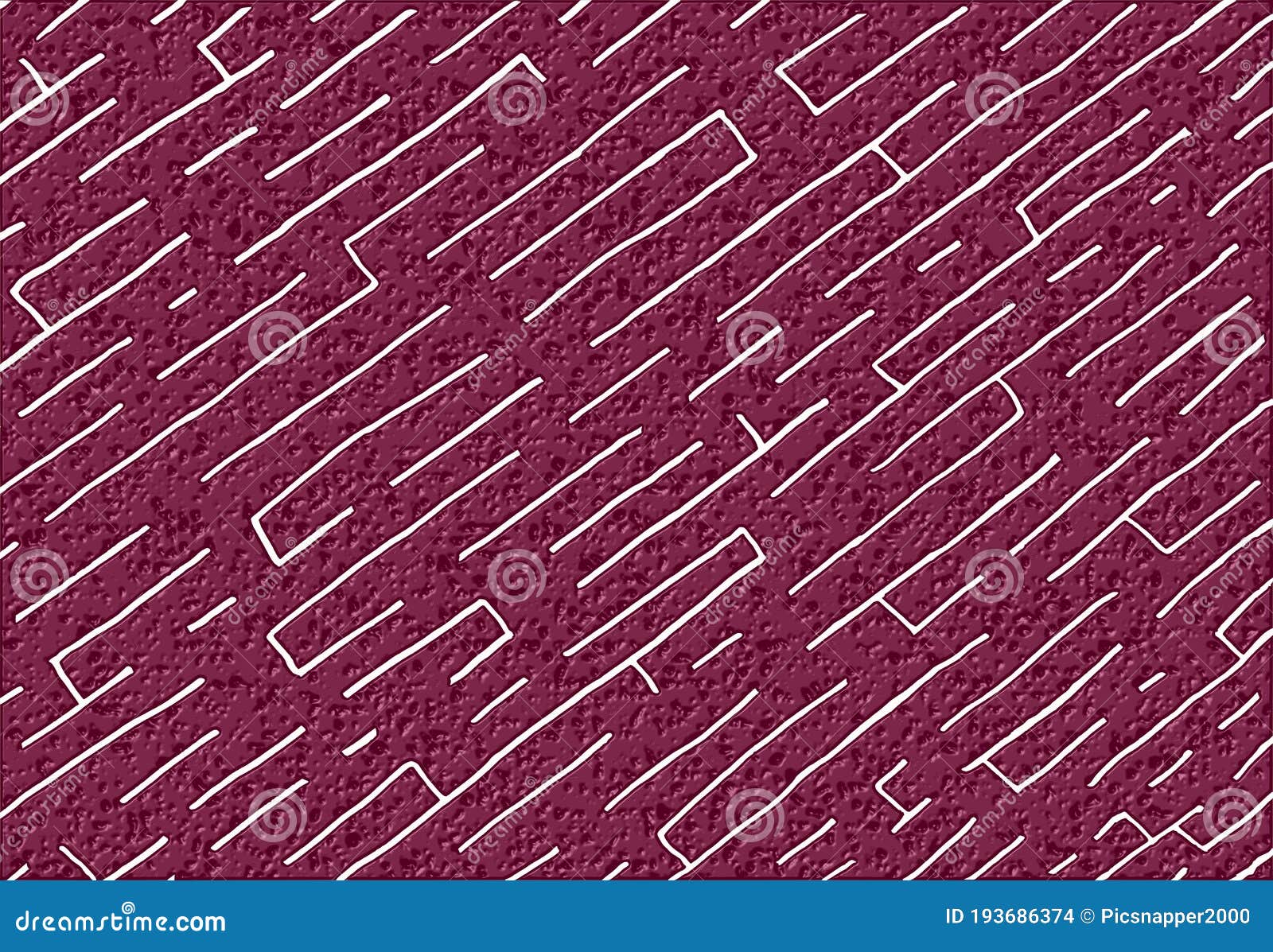 Reverse Diagonal Lines Pattern on Wine Red Bumpy Canvas Base Style 15 ...
