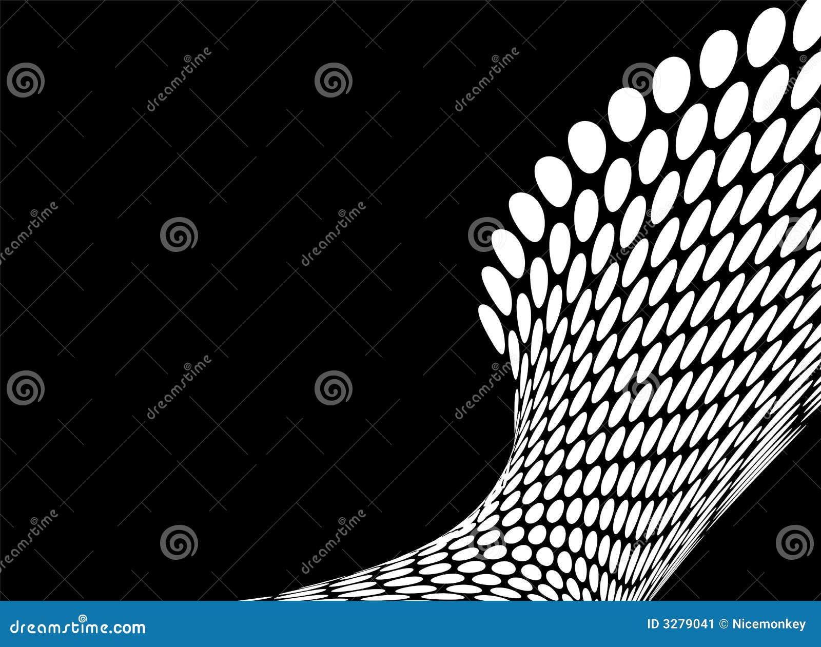 Reverse halftone splash stock vector. Illustration of element - 3279041