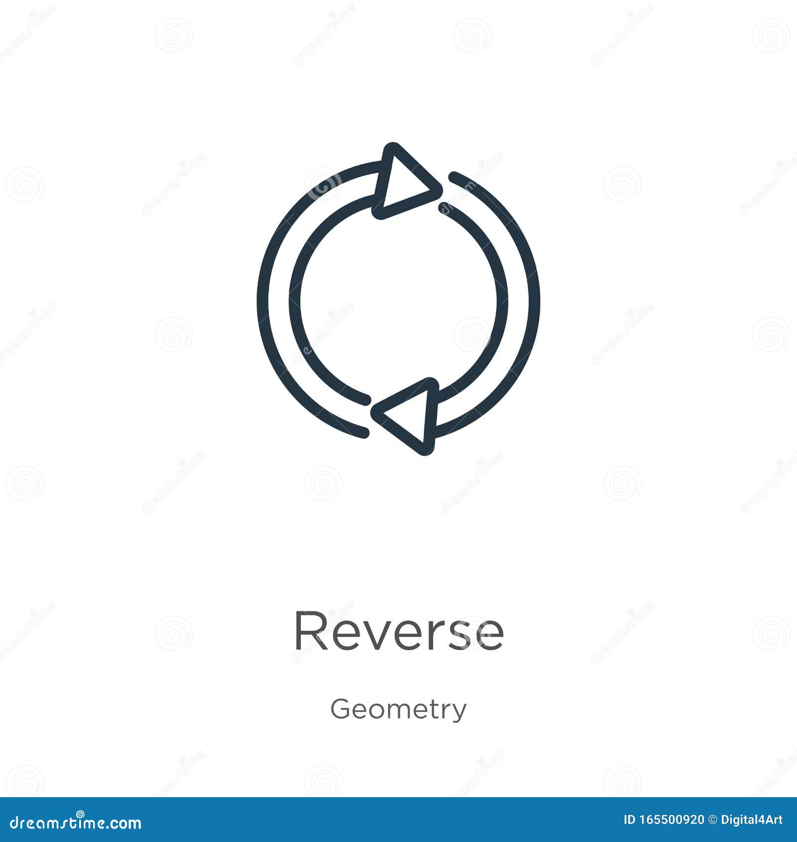Reverse Icon In Trendy Design Style. Reverse Icon Isolated On White ...