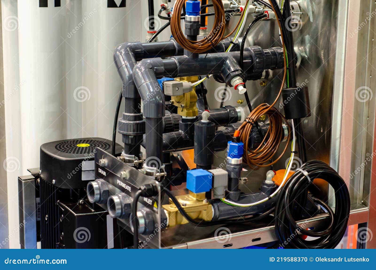 Rotameter And Pressure Dial Gauge Measuring Device For Measure ...