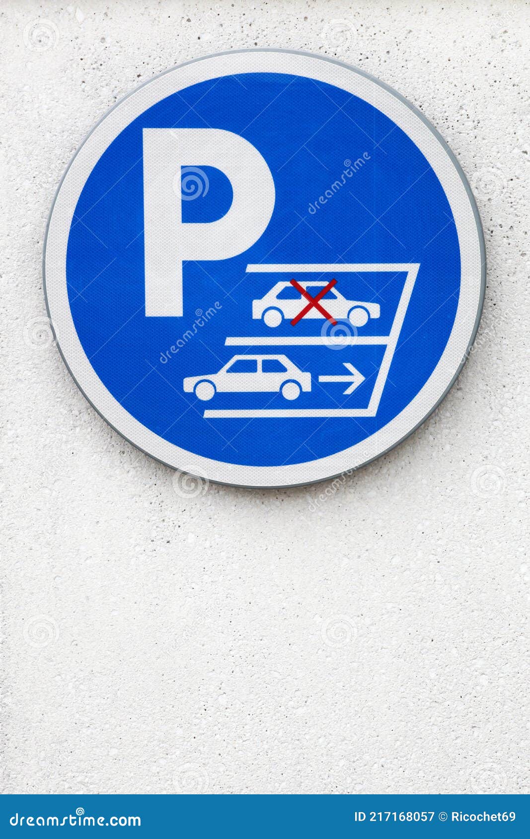Reverse parking only sign stock image. Image of back - 217168057