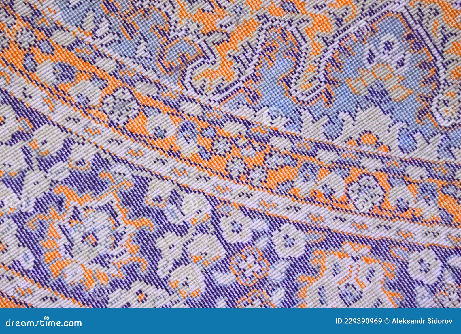 The Reverse Side of the Carpet, Woven Material, Fabric Structure ...