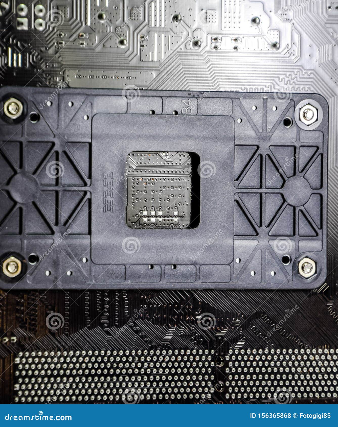 The Reverse Side of the Microboard. Contacts Solder. Soldered Parts ...