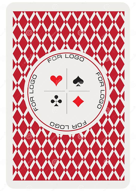 Reverse side playing card stock vector. Illustration of arts - 113825797