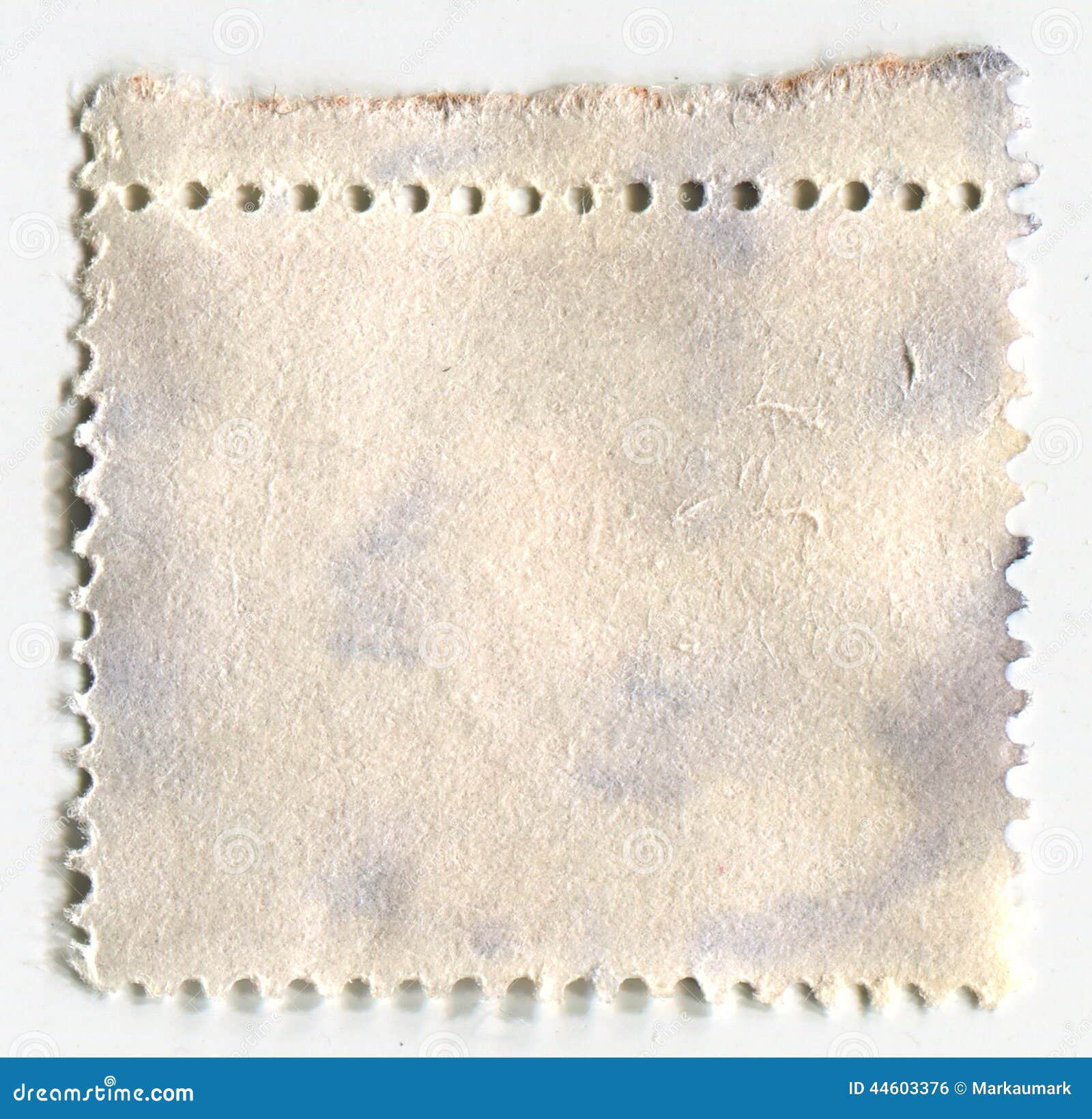 Reverse Side of a Postage Stamp. Stock Photo - Image of blanked, back ...