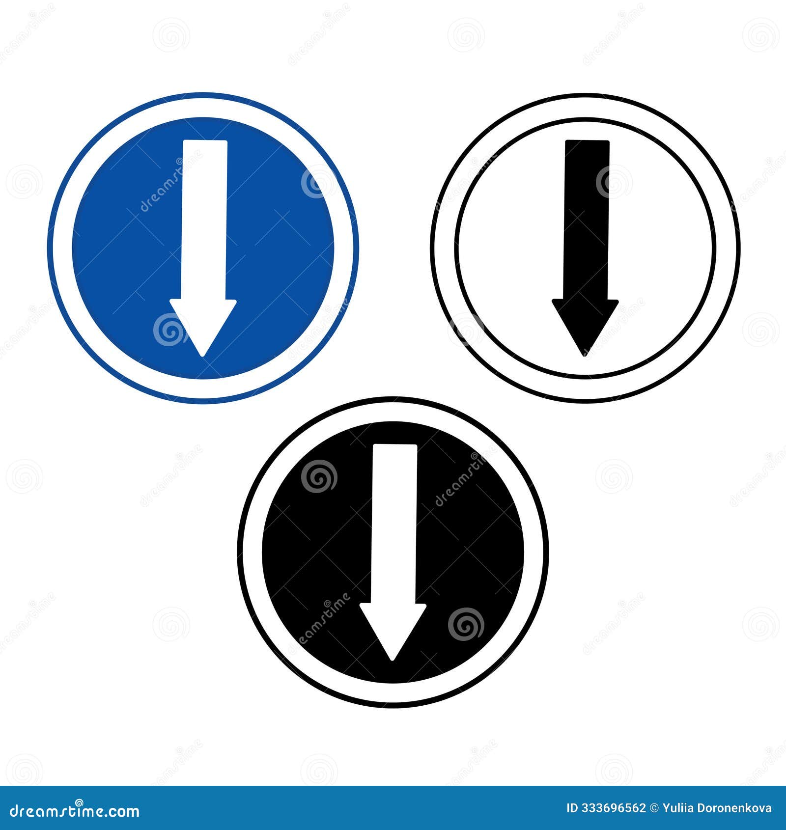 Reverse Signs. stock illustration. Illustration of limit - 333696562