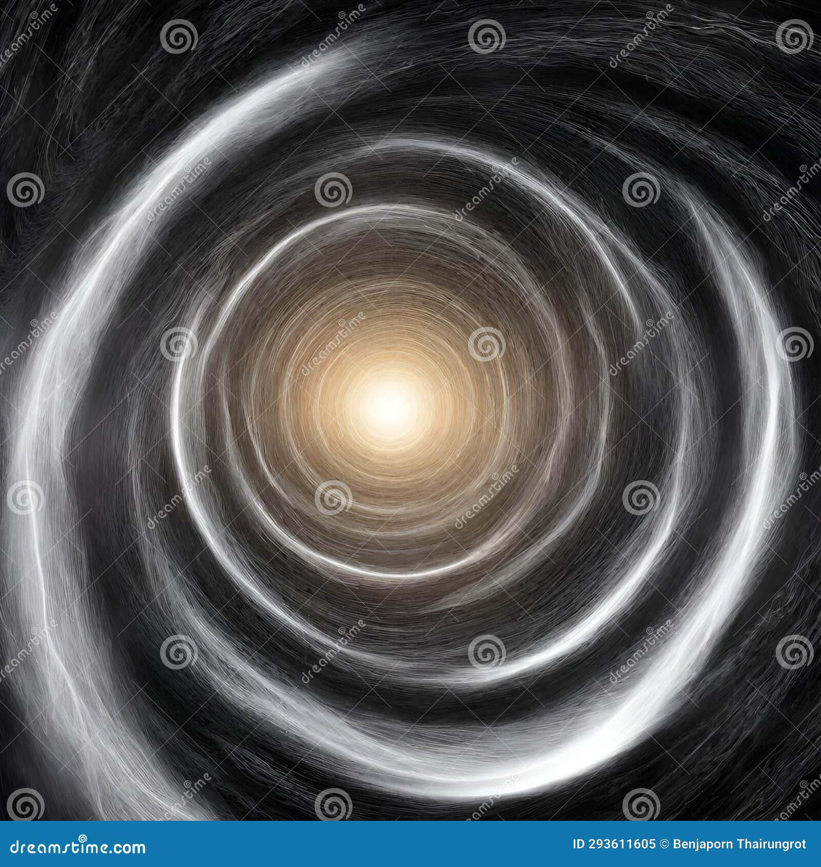 Reversed Blackhole Flowing Outwards Loads Of Quantic Superposition State Light 1 Stock