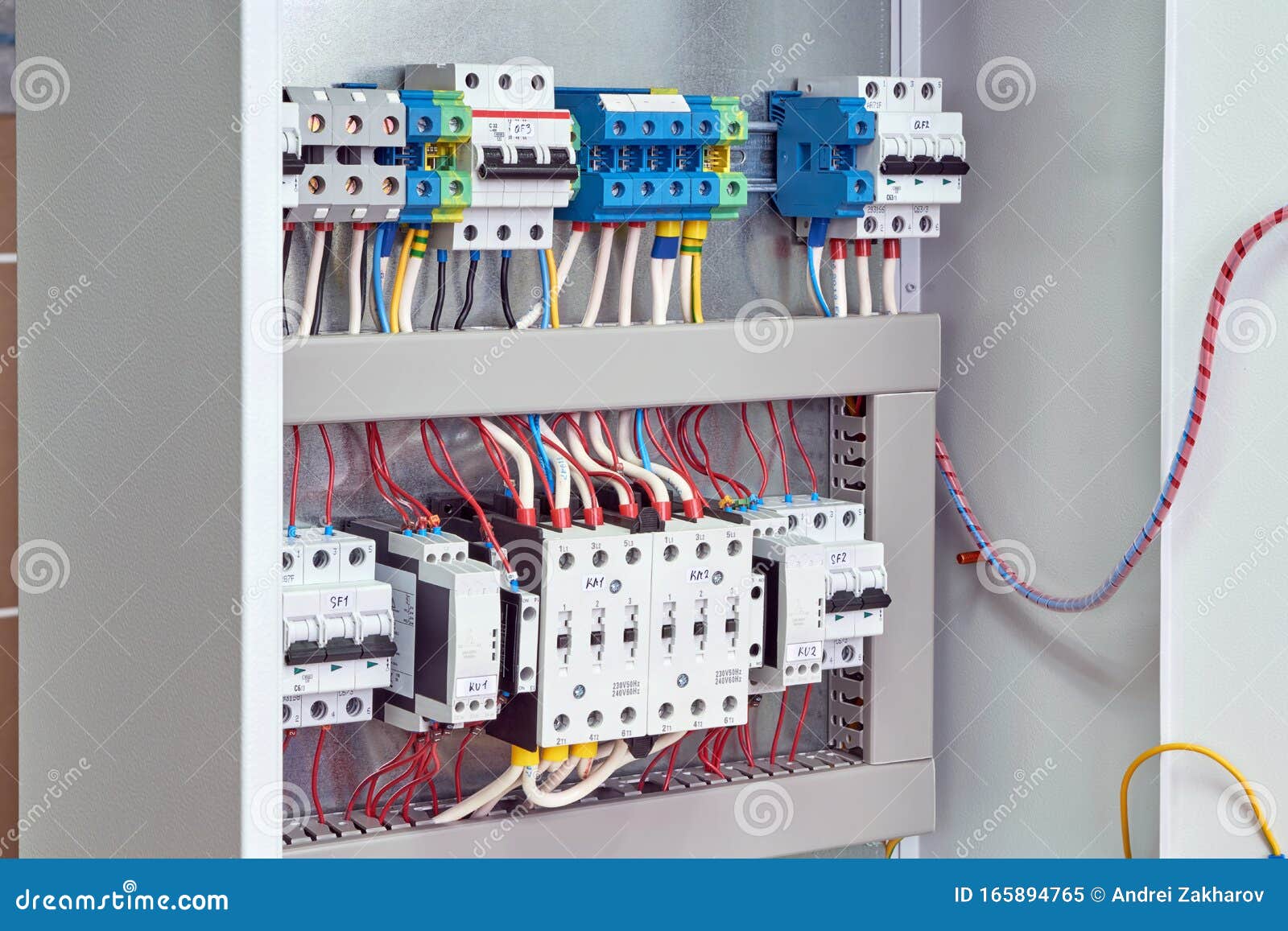 Reversible Assembly of Two Power Contactors, Phase Control Relays ...