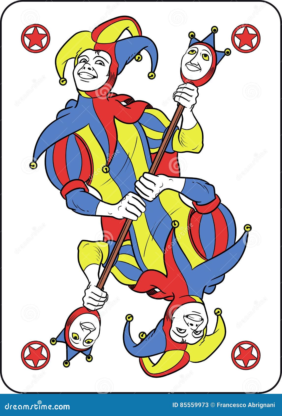 Reversible del comodín ilustración del vector. Ilustración de ocio ...