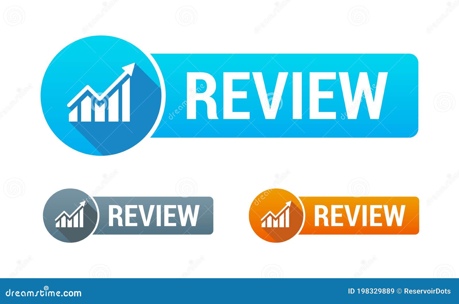 Review Banner Vector stock vector. Illustration of reviewing - 198329889