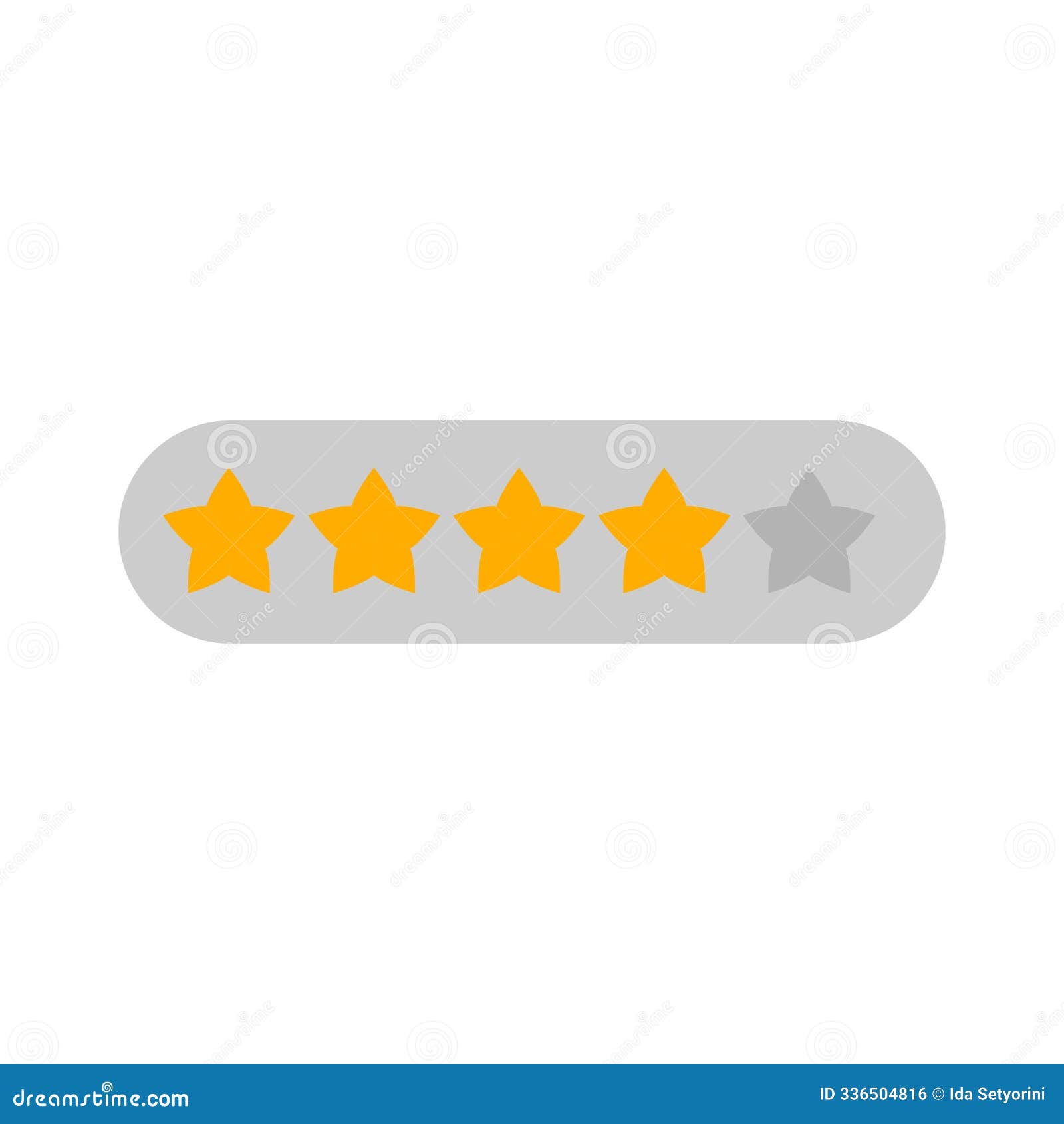 Review Rating Icon Illustration Design Stock Illustration ...
