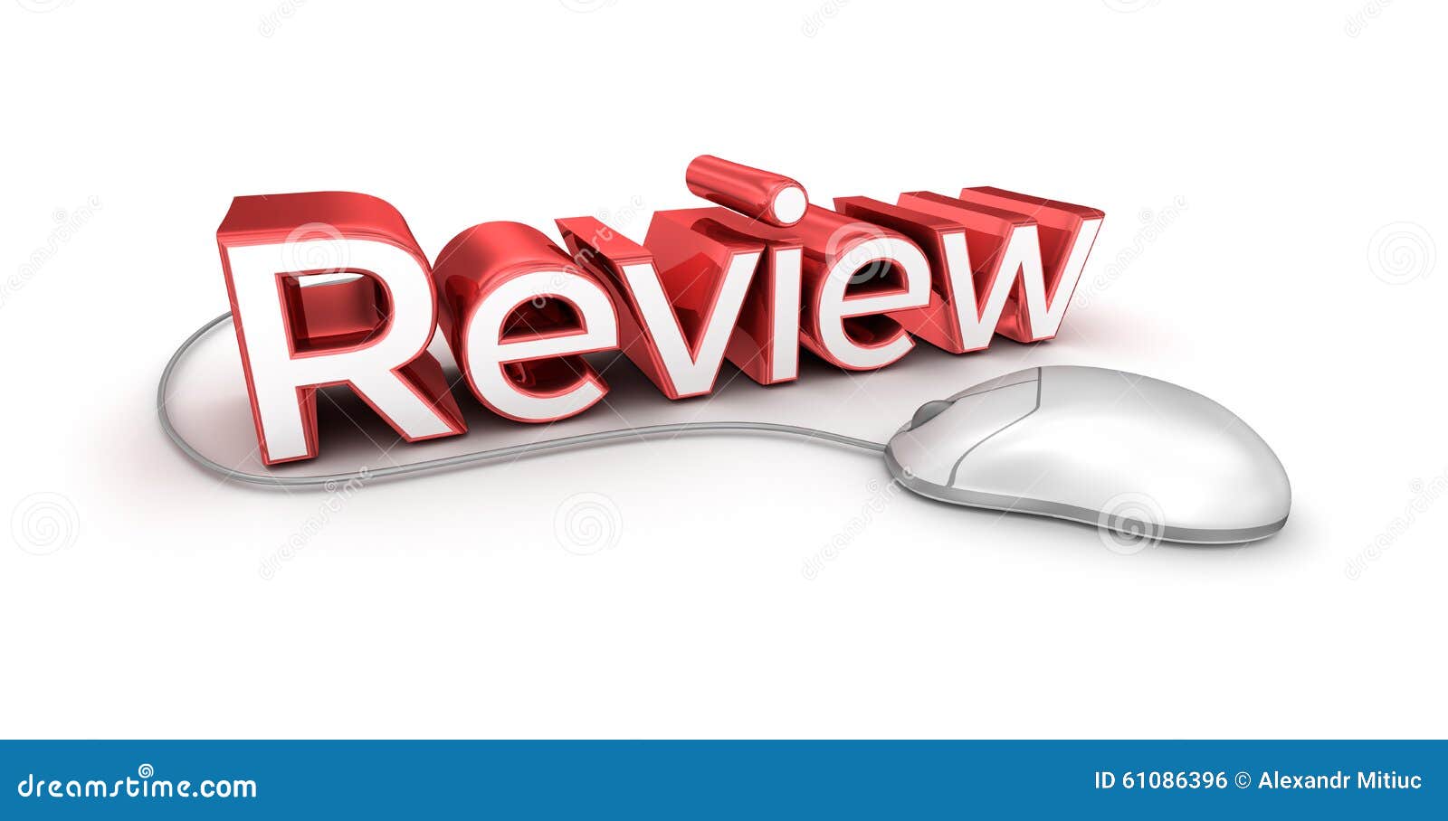 Review text, 3d Concept stock illustration. Illustration of rating ...