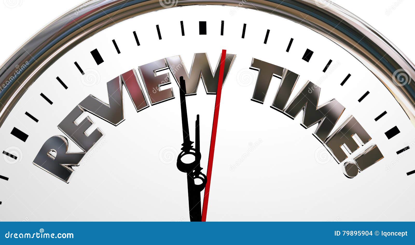 Time For Review Clock Royalty-Free Stock Photo | CartoonDealer.com ...