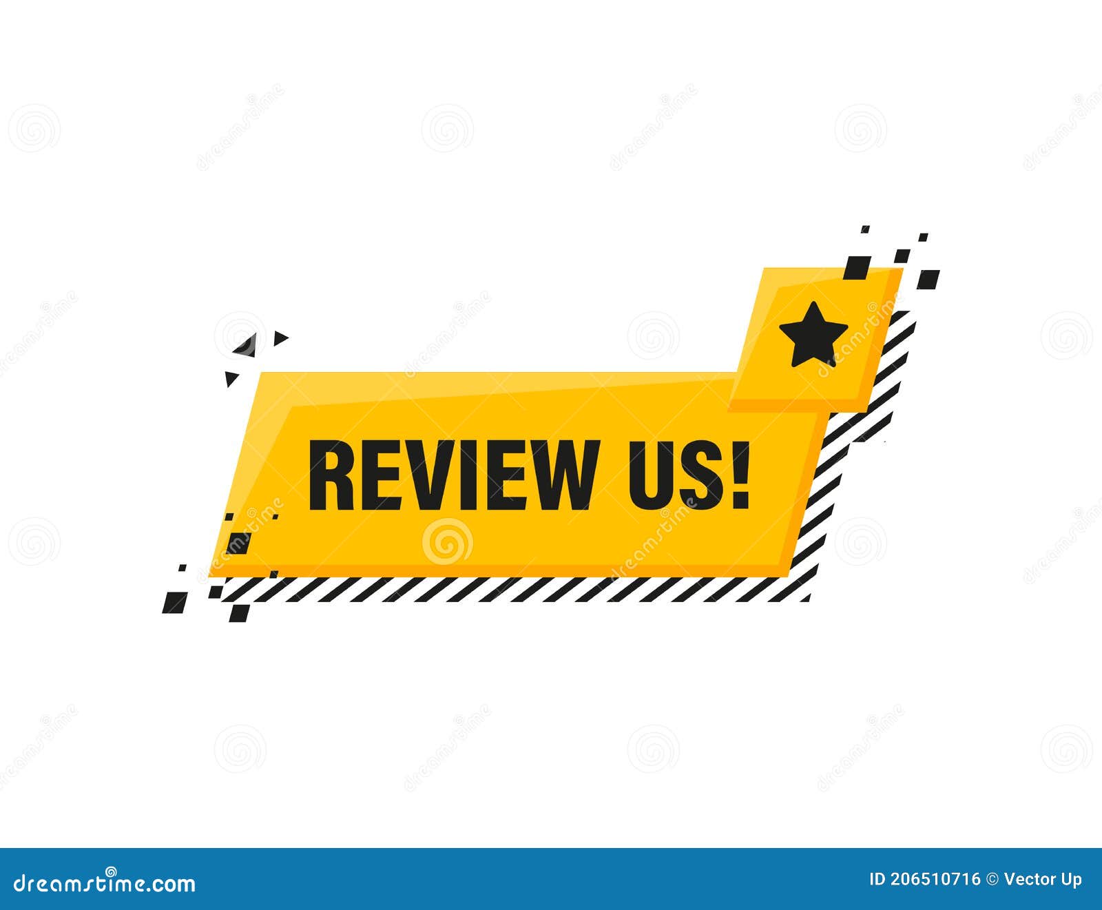 Review Us Sign Label. Review Us Tag Sign Stock Vector - Illustration of ...