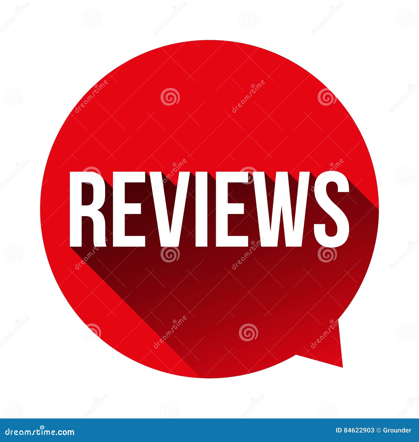 Reviews Button Vector Speech Bubble Stock Vector - Illustration of ...
