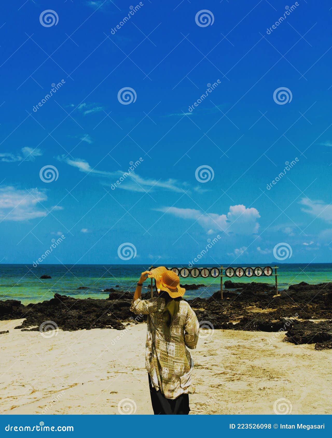 Beach stock photo. Image of beach, galang, kepri, reviola - 223526098