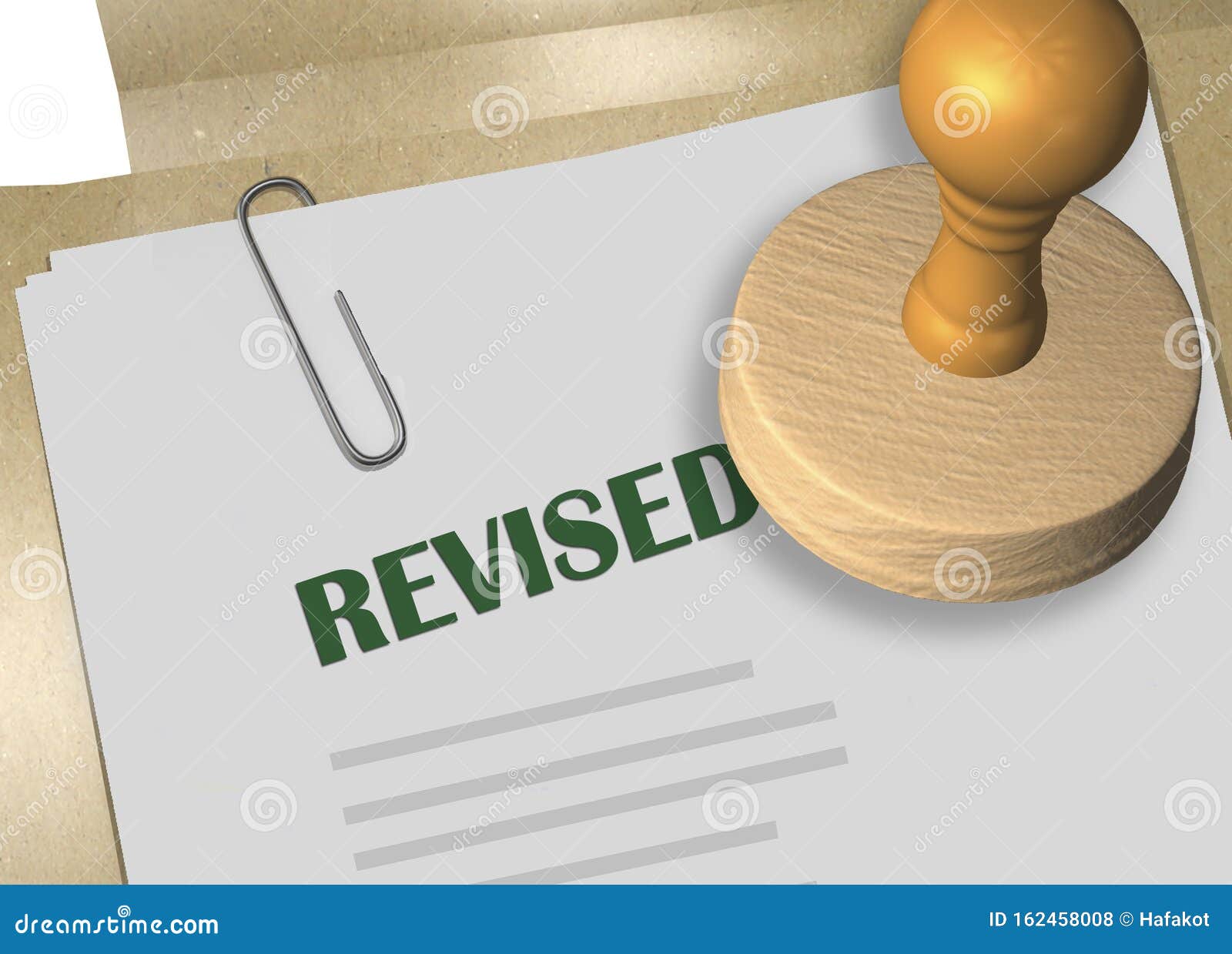 REVISED - Modification Concept Stock Illustration - Illustration of ...