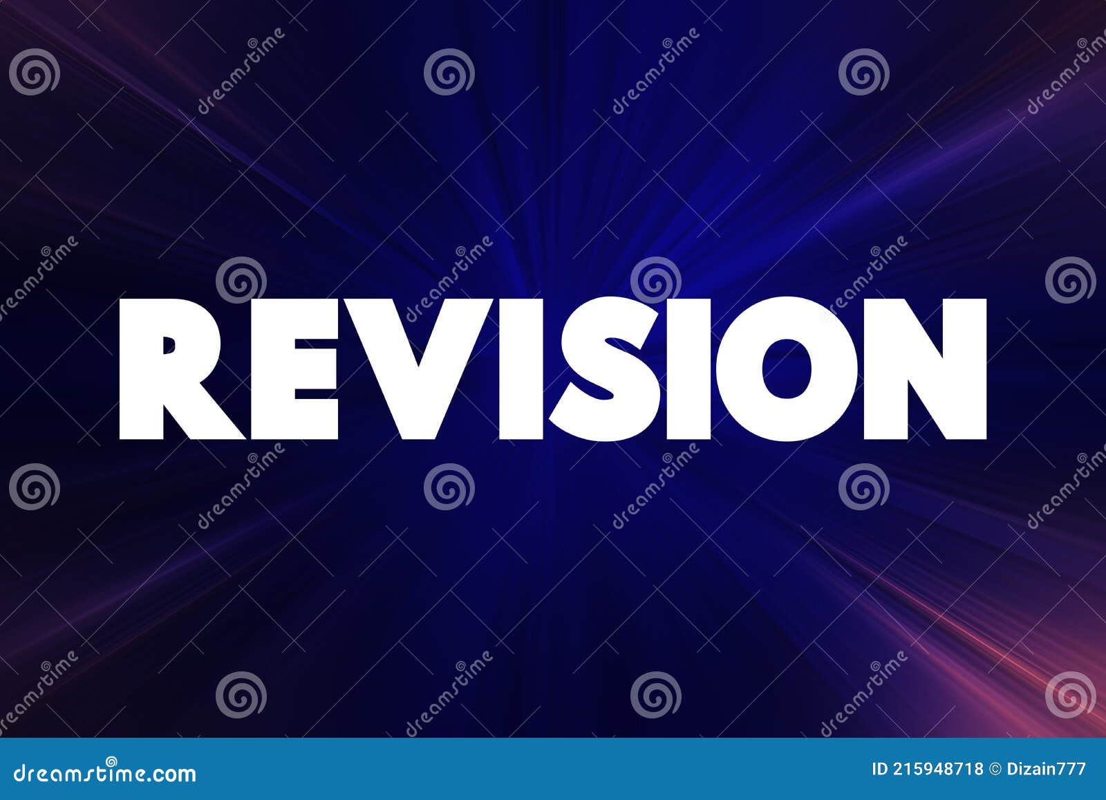 Revision Text On Notepad, Education Concept Background Stock ...