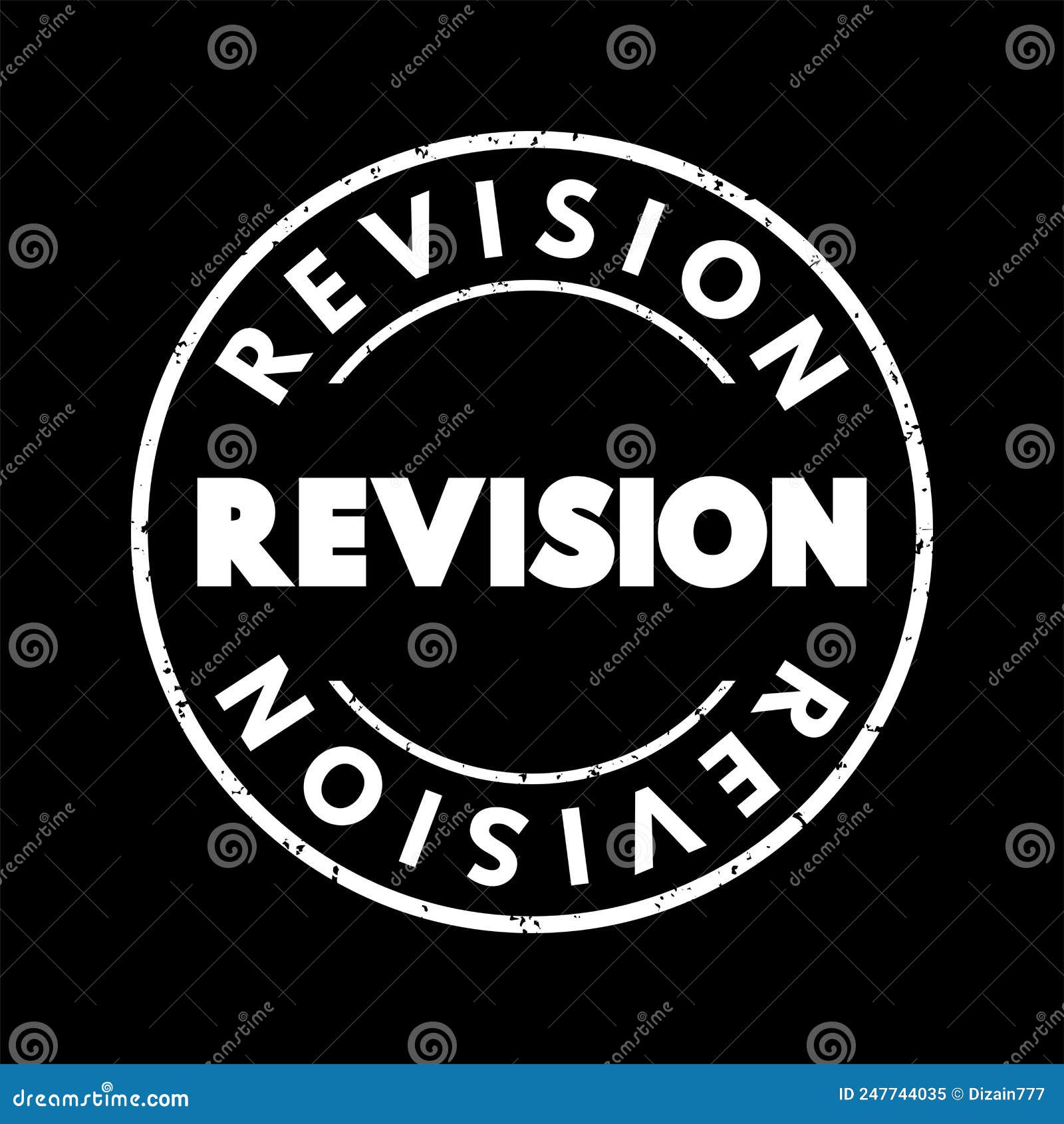Revision Text On Notepad, Education Concept Background Stock ...