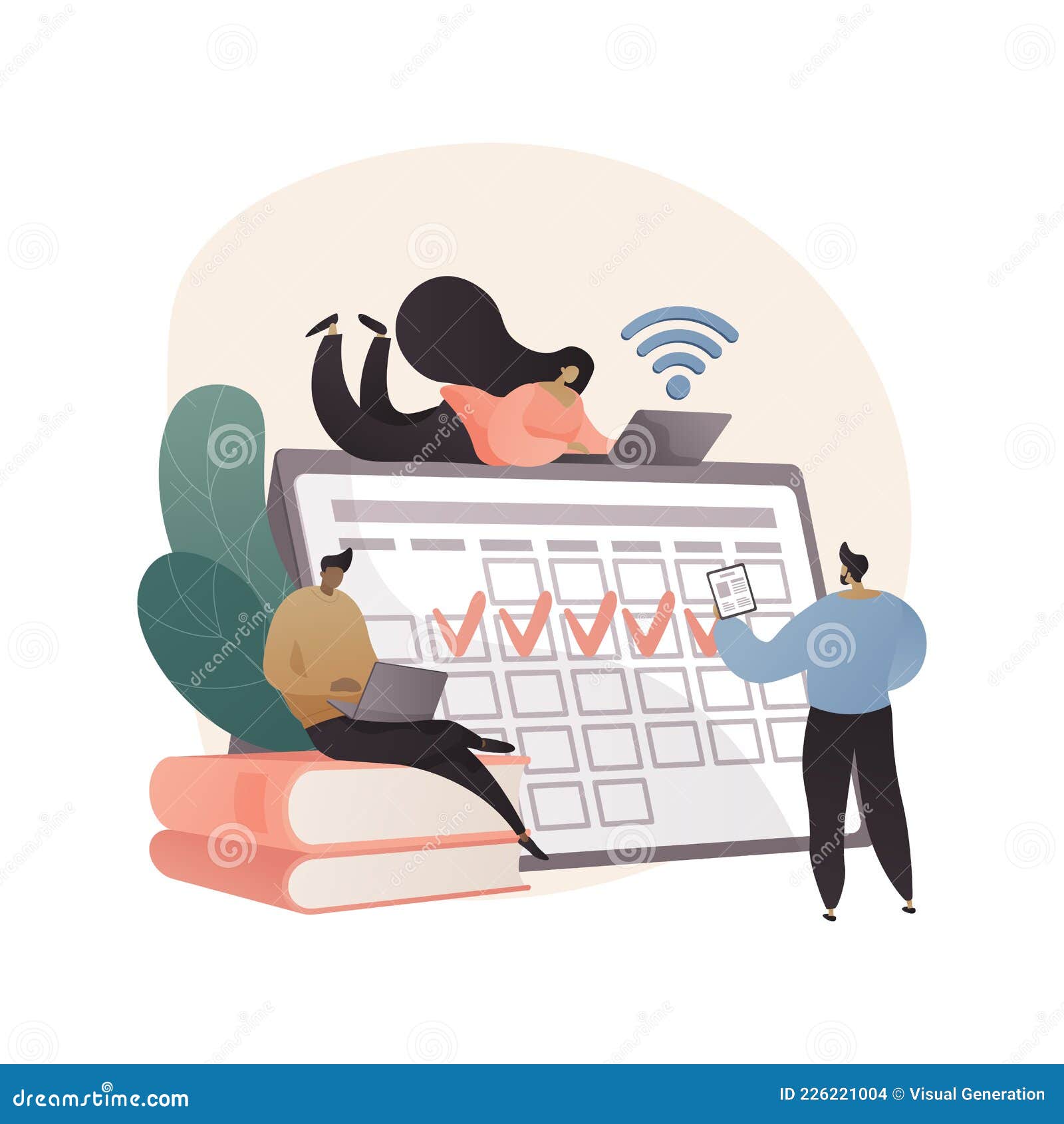 Revision Vector Icon Isolated On White Background. Outline, Thin Line ...