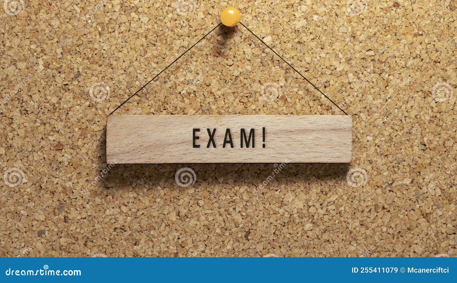 Revision Word Written on Wooden Surface. Hanging on Wooden Board Stock ...