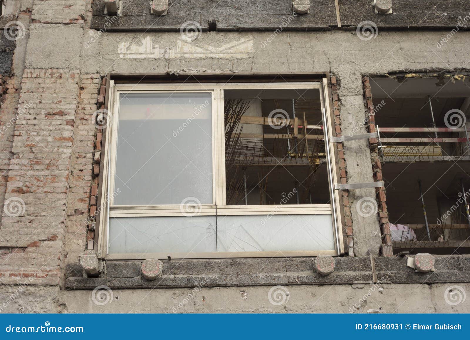 Revitalization of Buildings and Building Structures Stock Image - Image ...