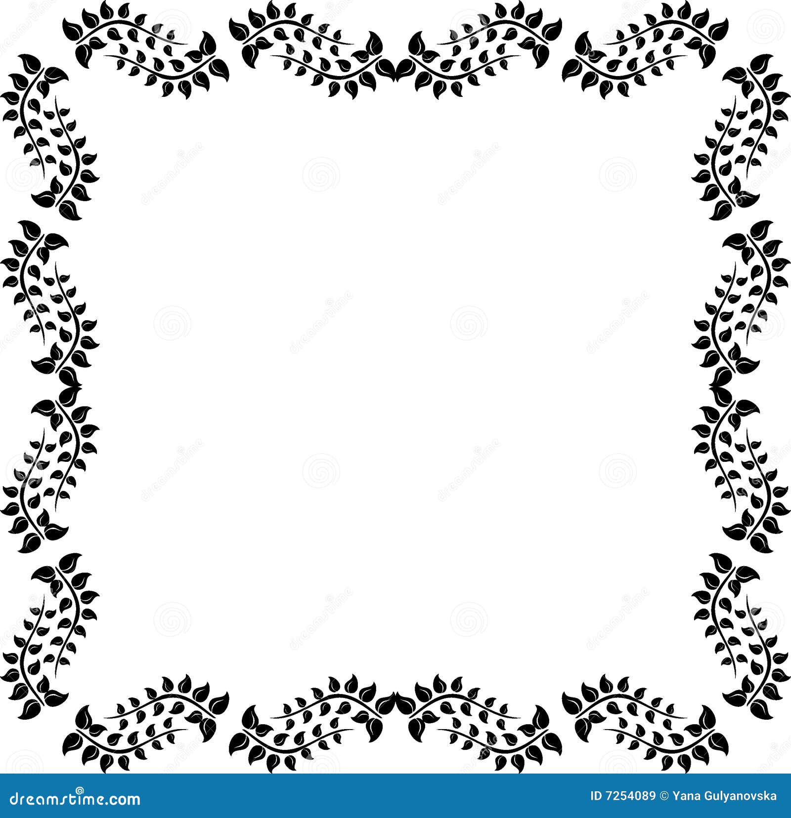 Revival design frame stock vector. Illustration of border - 7254089