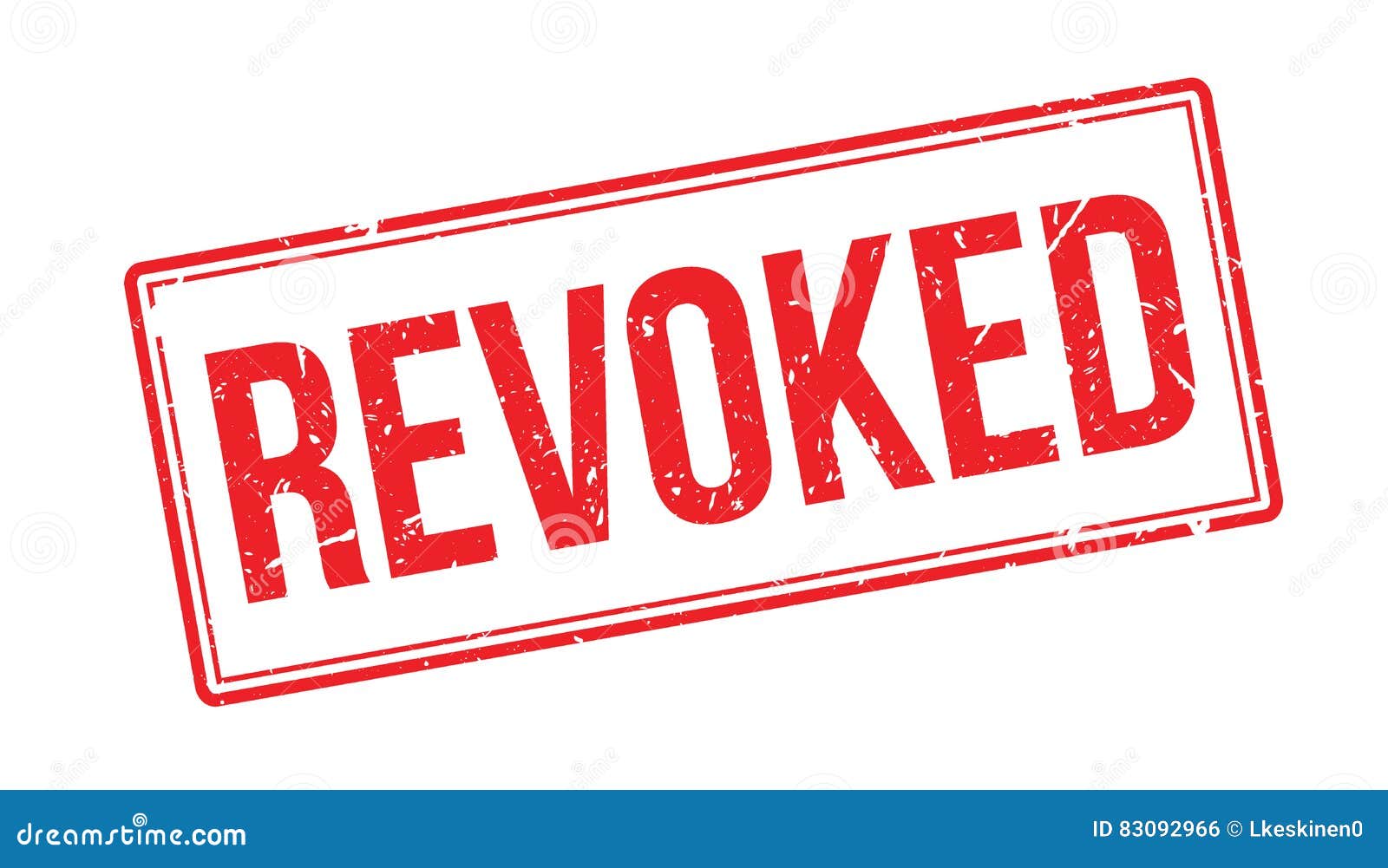 Revoked Red Stamp Royalty-Free Stock Photography | CartoonDealer.com ...