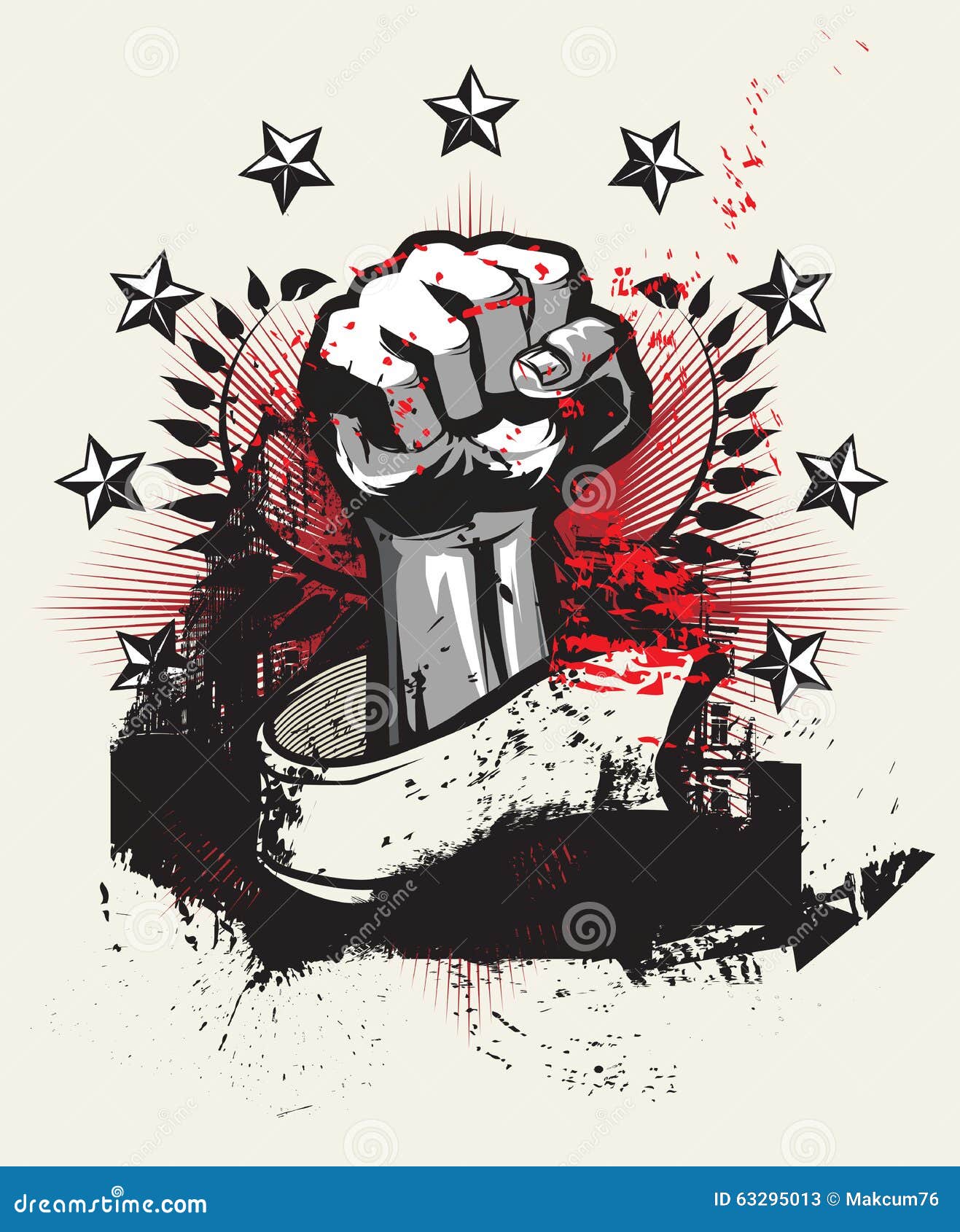 Revolution and protest stock vector. Illustration of resistance - 63295013