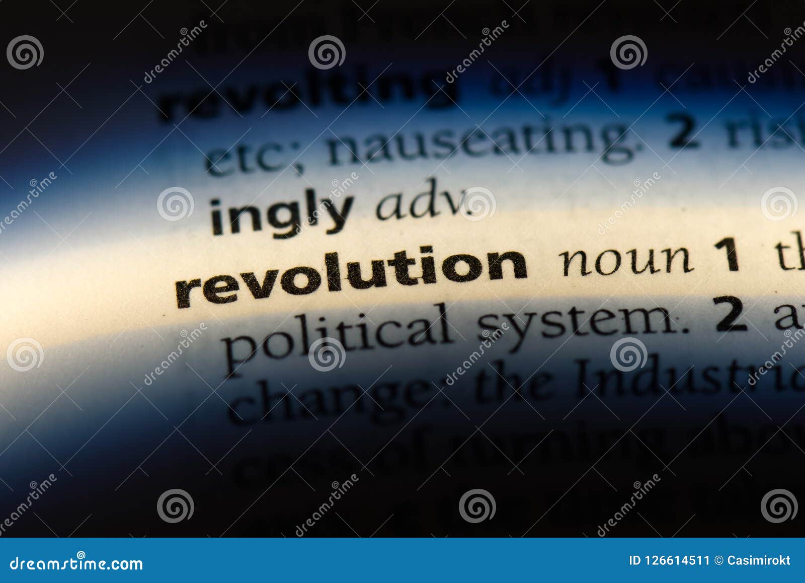 Revolution stock image. Image of printed, english, writing - 126614511